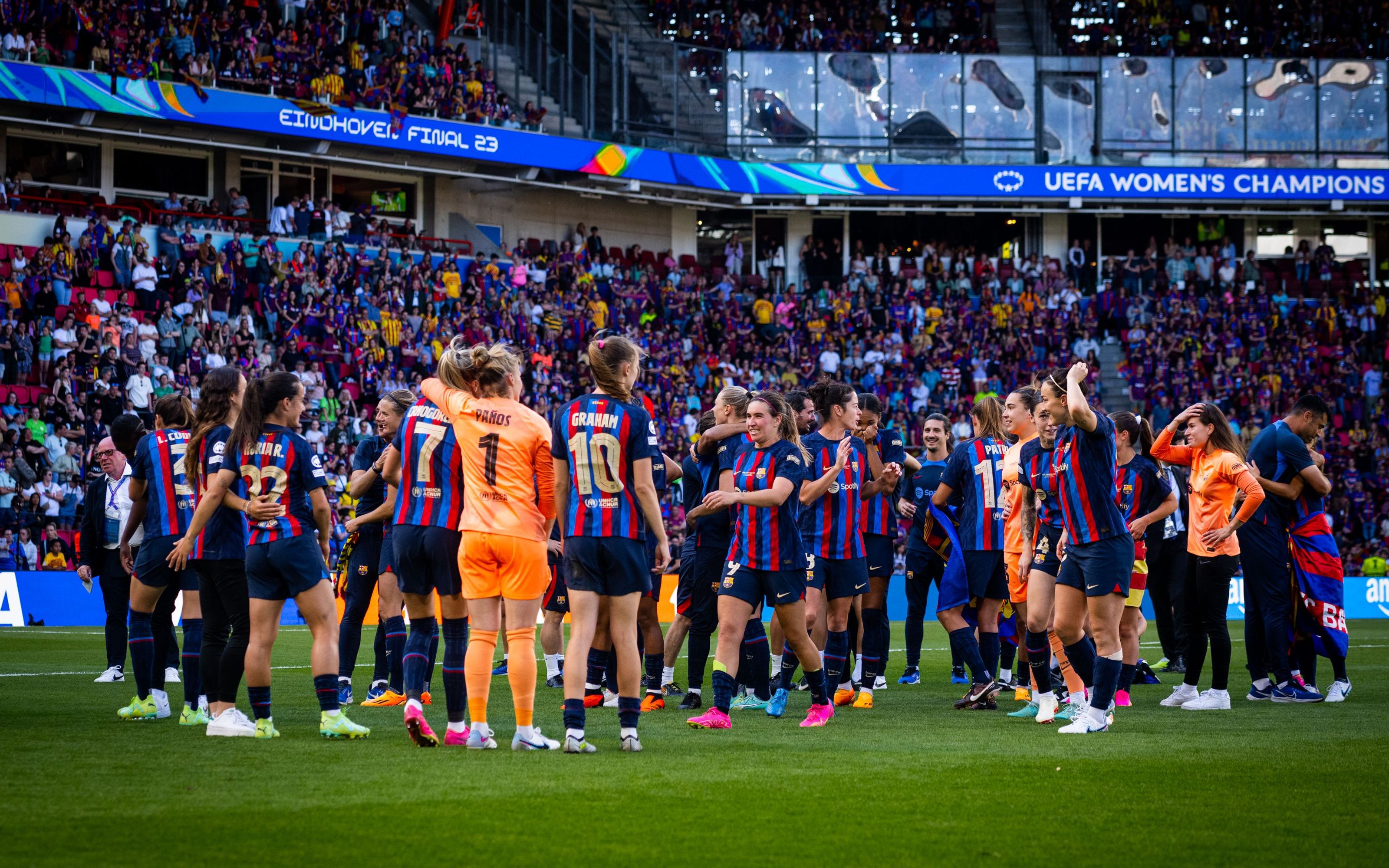 The best photos from a historic victory