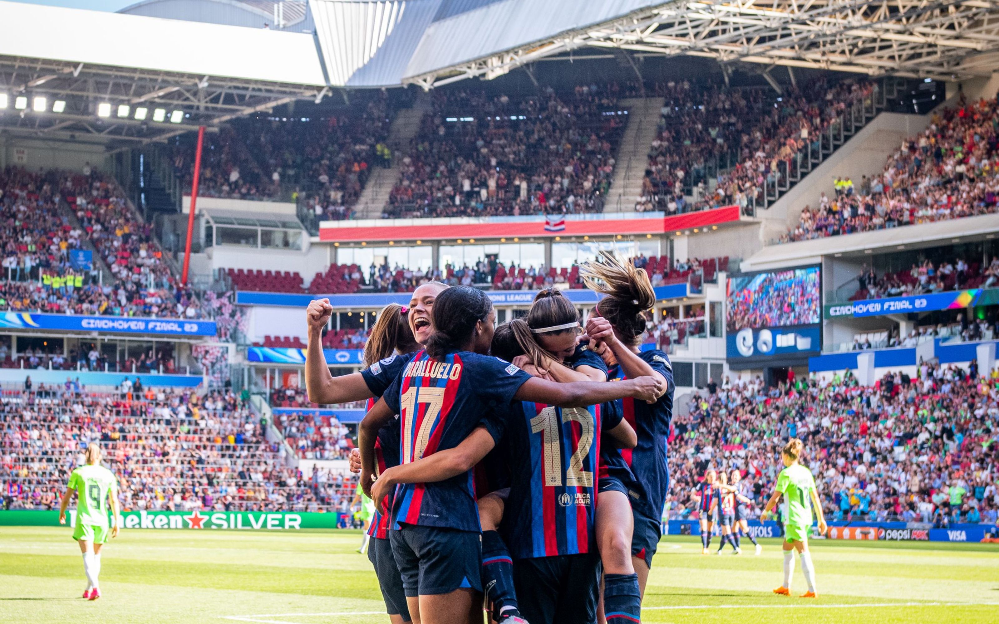 La victoria en la final de la Champions, en imágenes