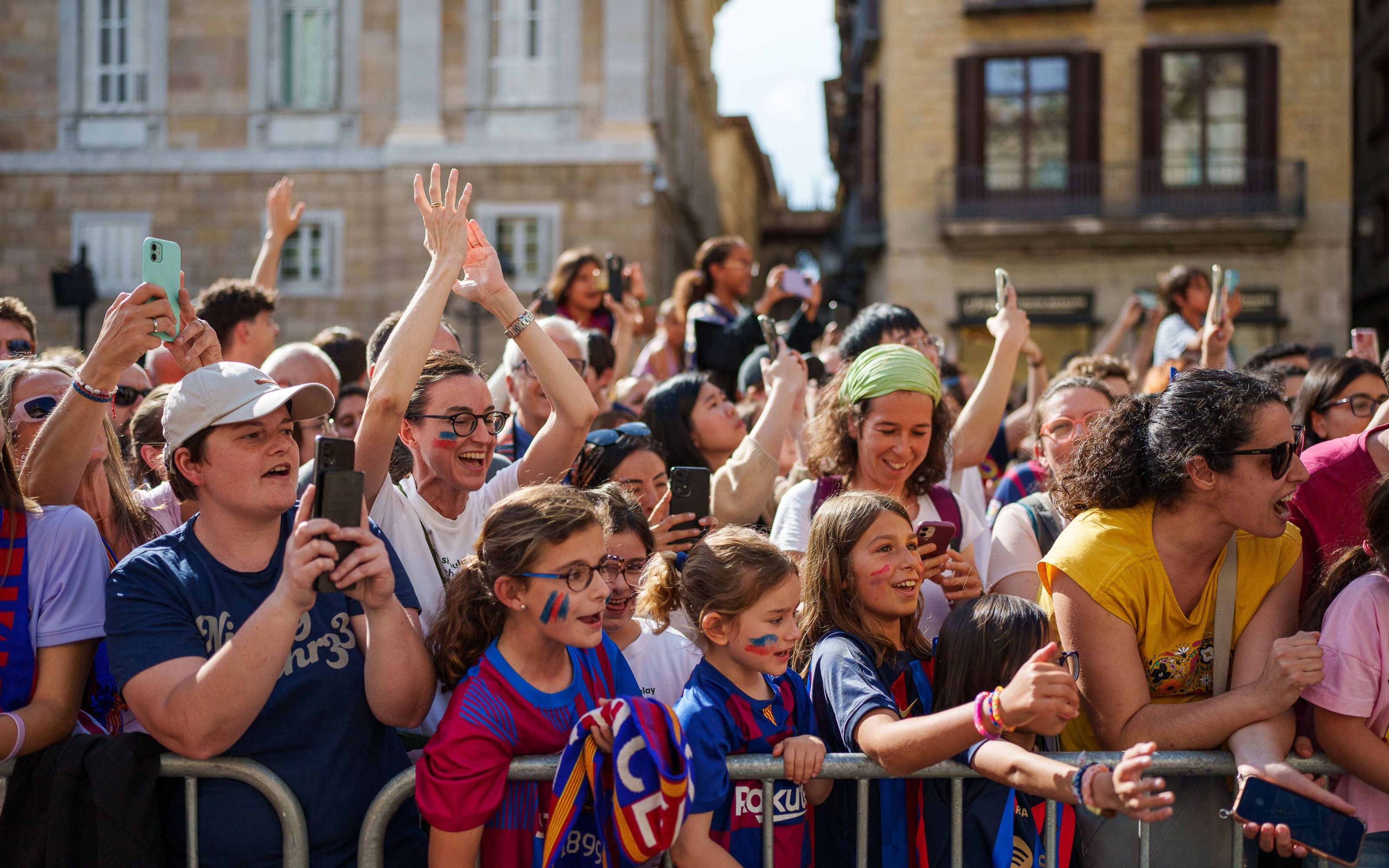 Institutional reception for UWCL champions
