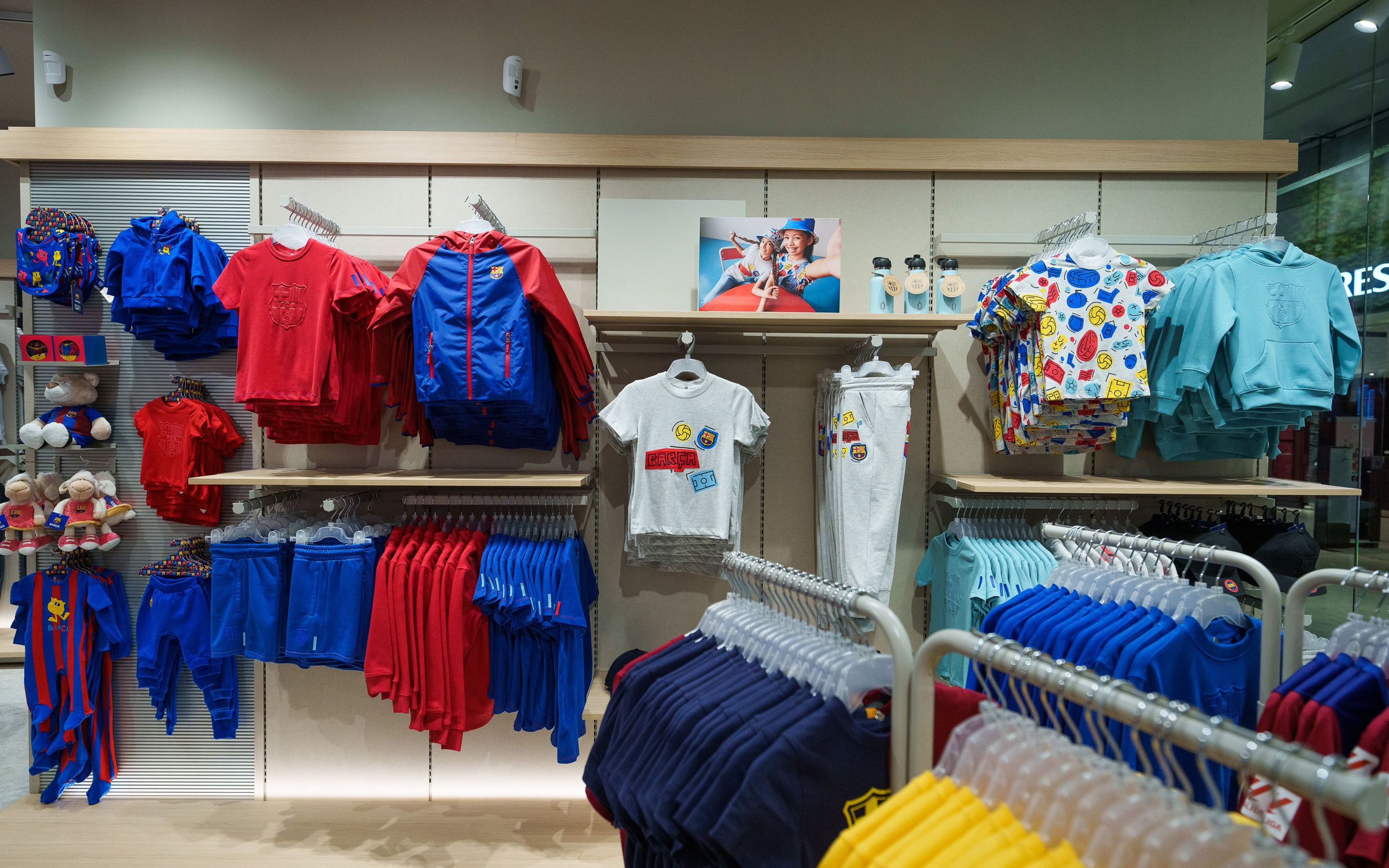 La inauguración de la nueva Barça Store Las Arenas