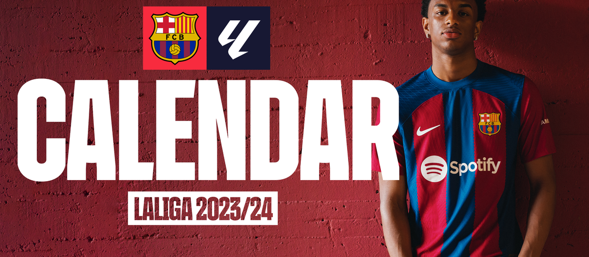 Le calendrier de la Liga 2023/24 du Barça
