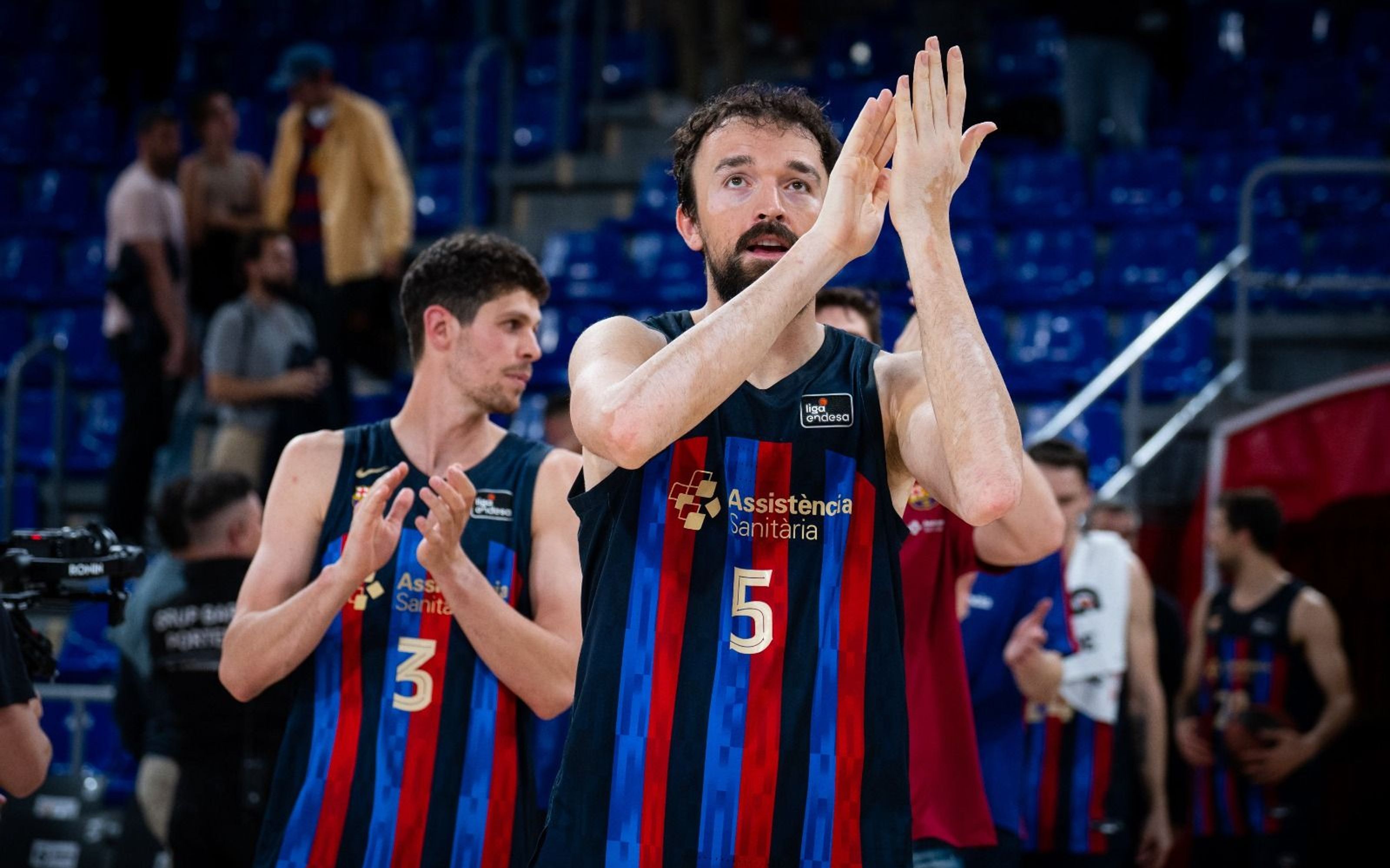 Sanli's career at Barça in pictures