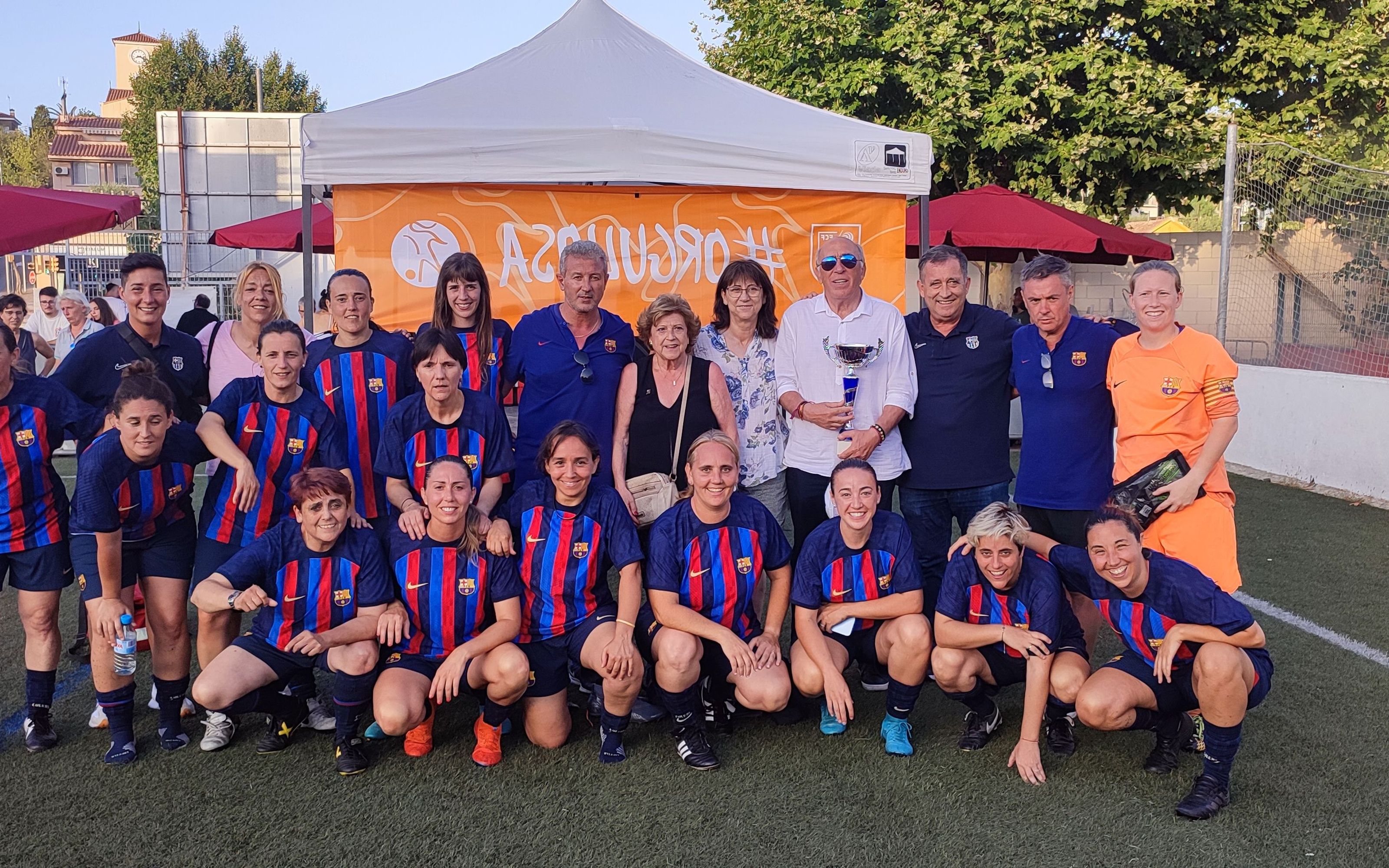 Torneo AJ FCB Femenino en El Masnou