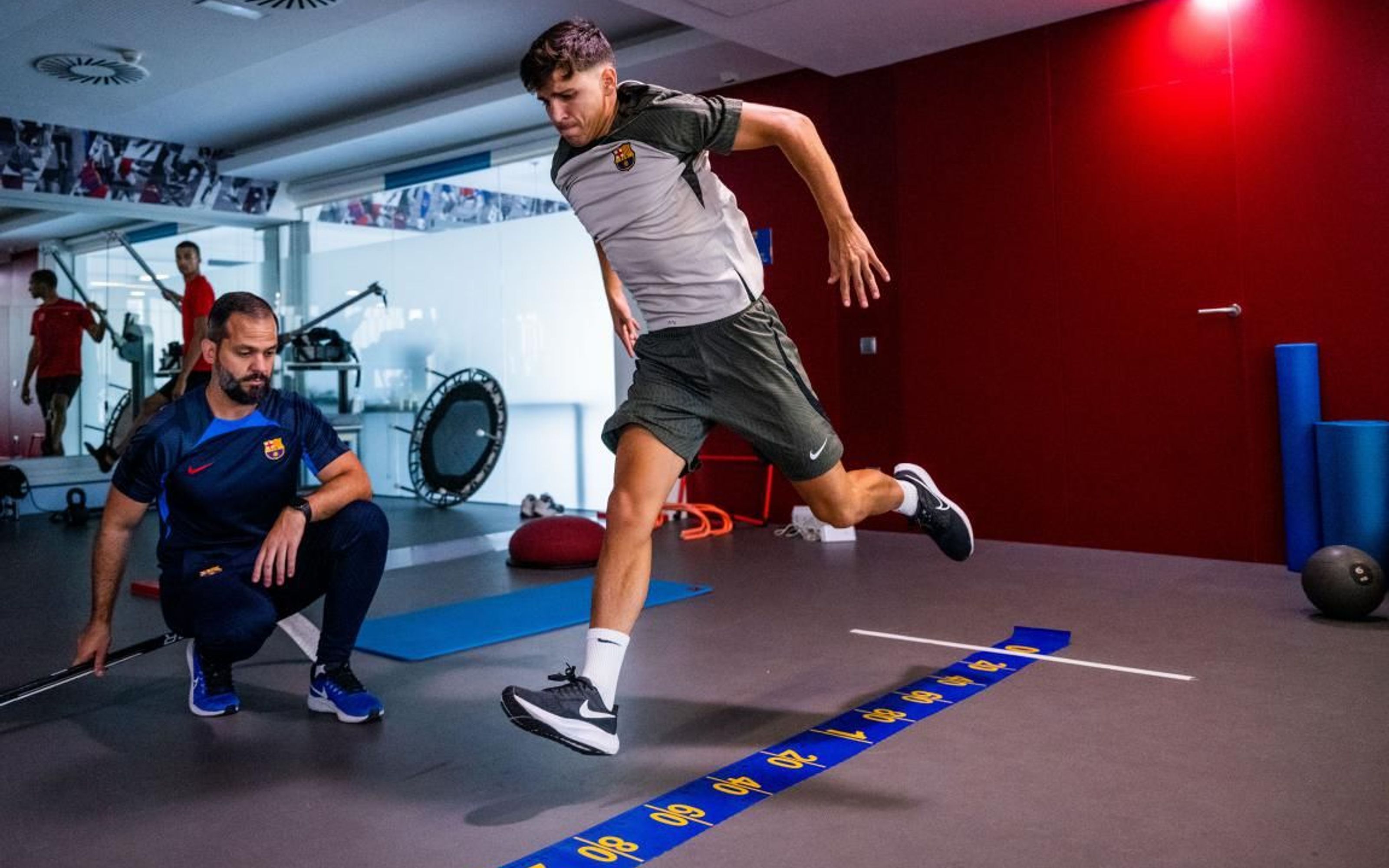 Revisiones médicas del Barça Atlètic (19-07-23)