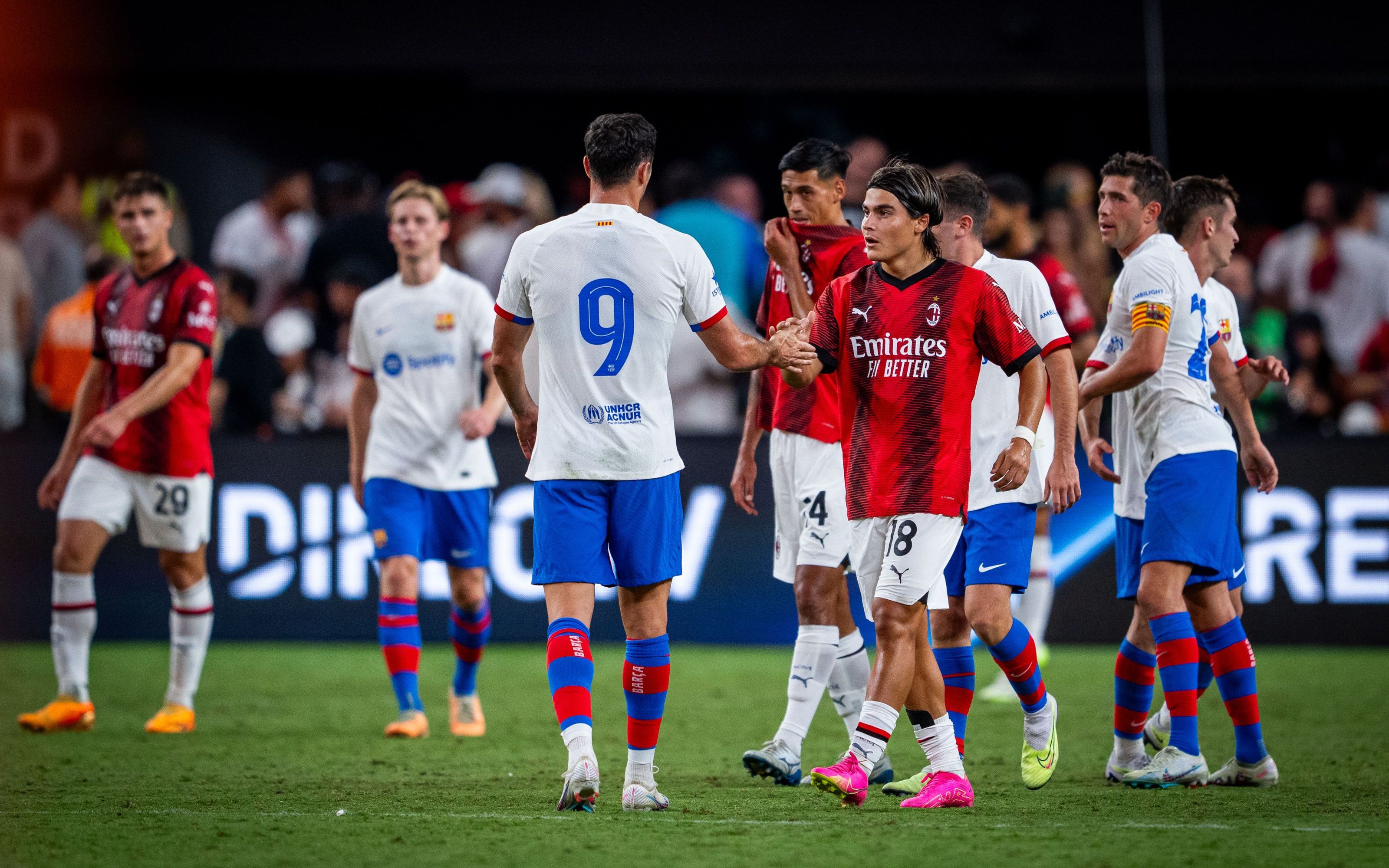 Photos from the win against AC Milan