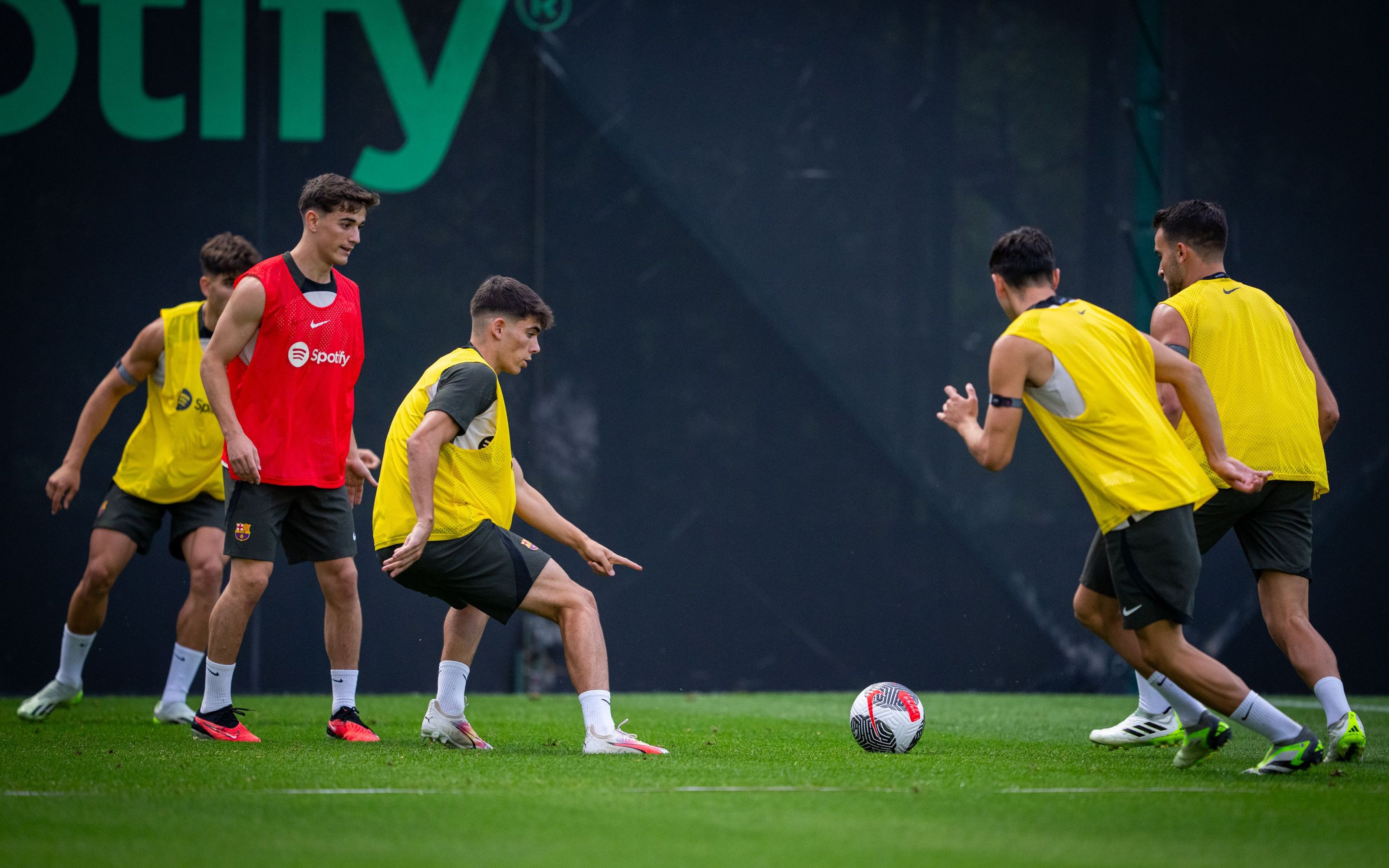 Sunday training back in Barcelona