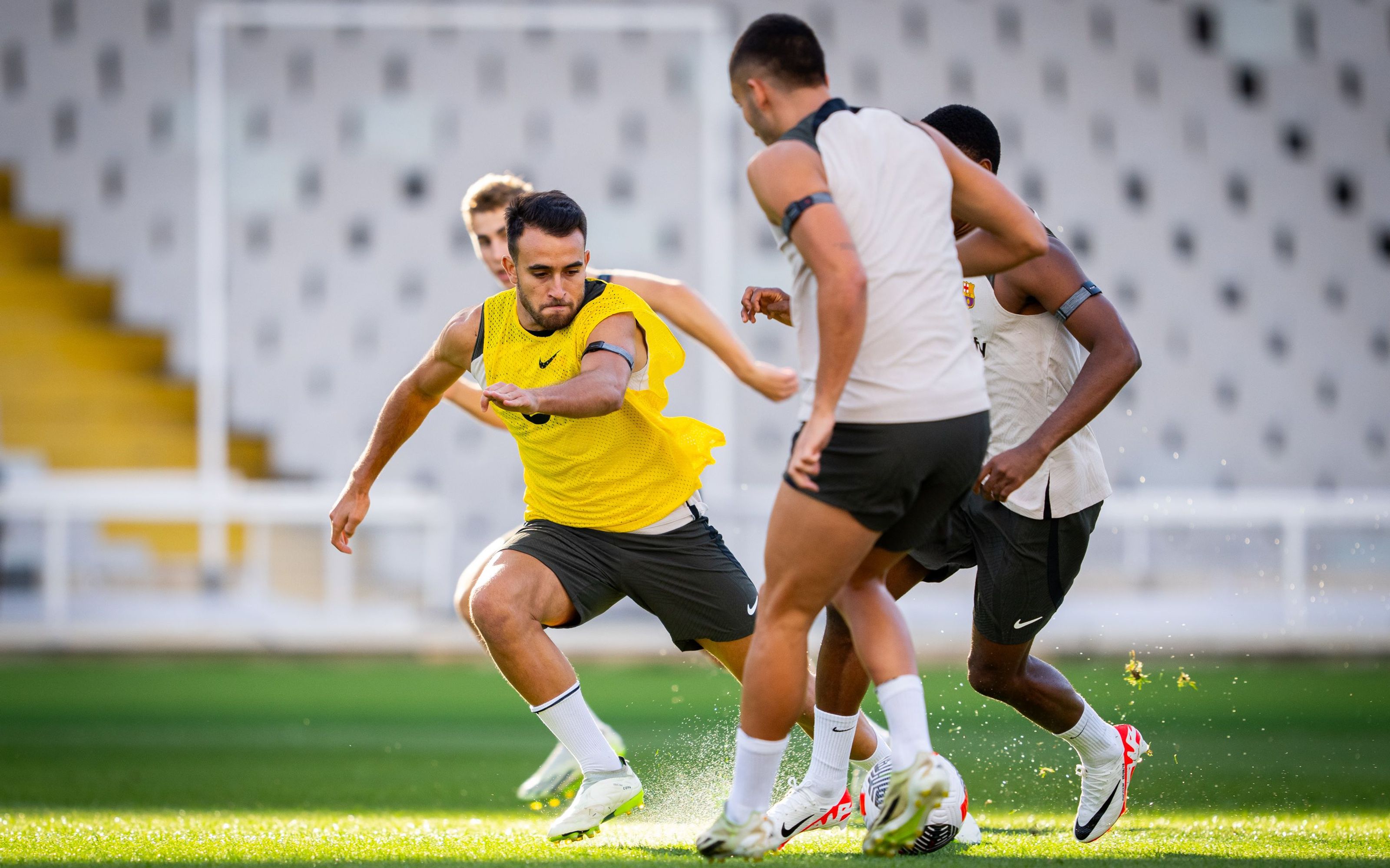 Training session at Montjuïc