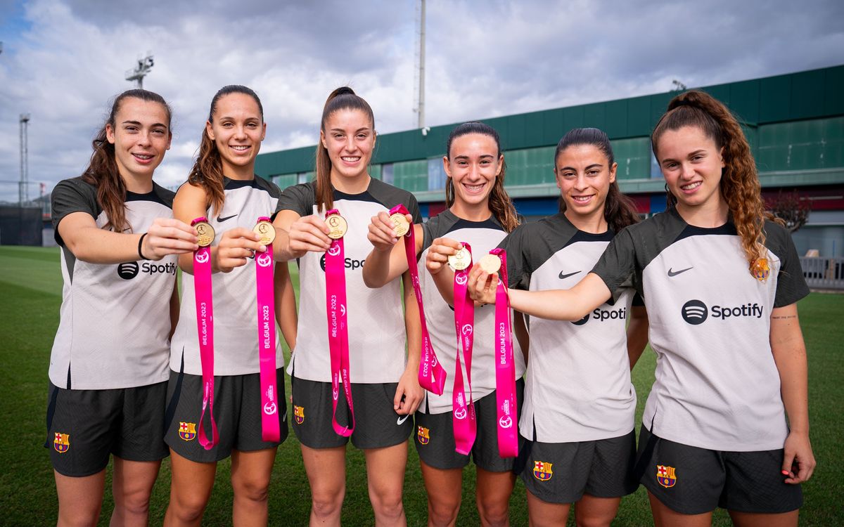 Las campeonas de Europa sub 19 se incorporan a los entrenamientos