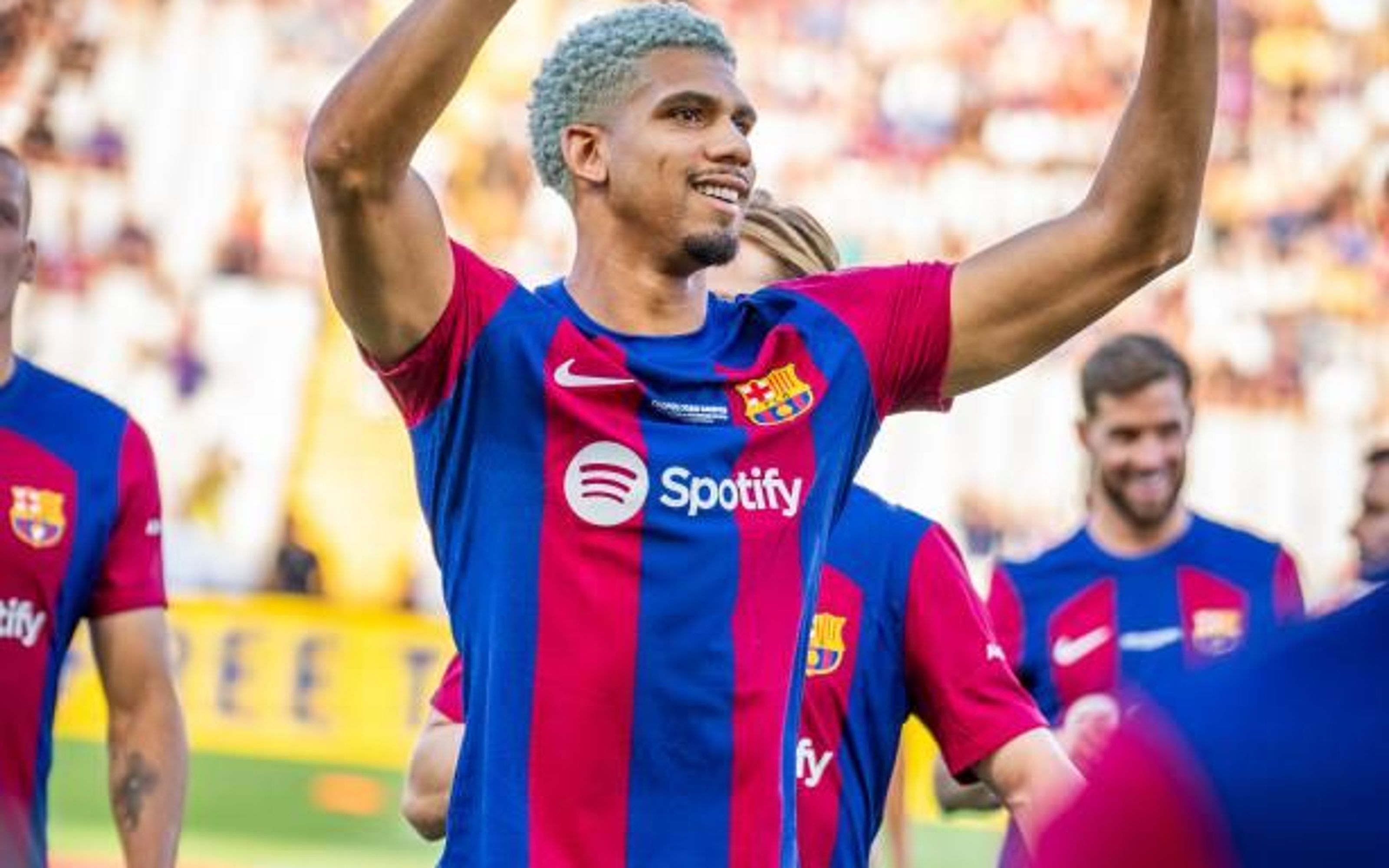 FC Barcelona official presentation in pictures