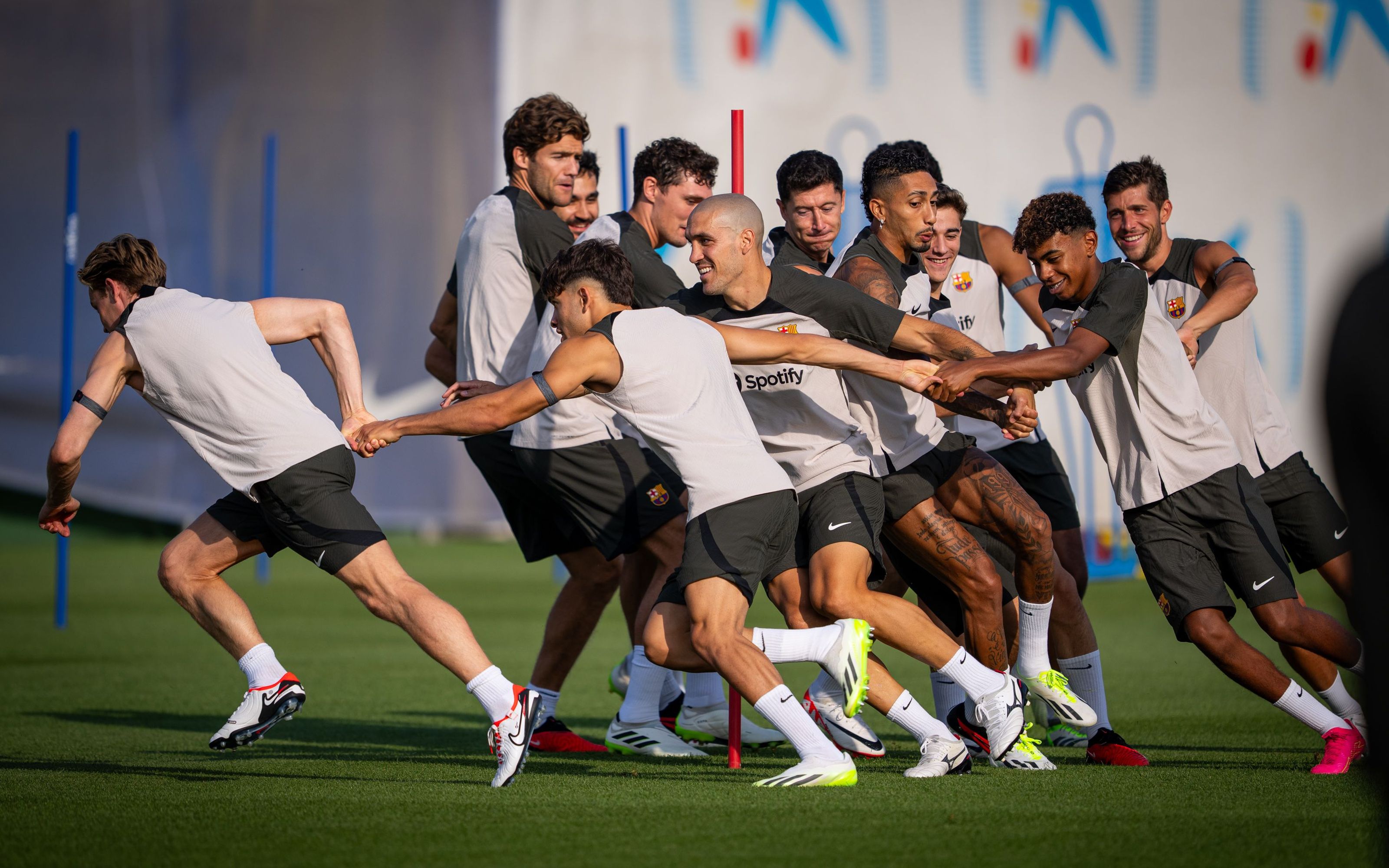 Final pre-season training session in photos