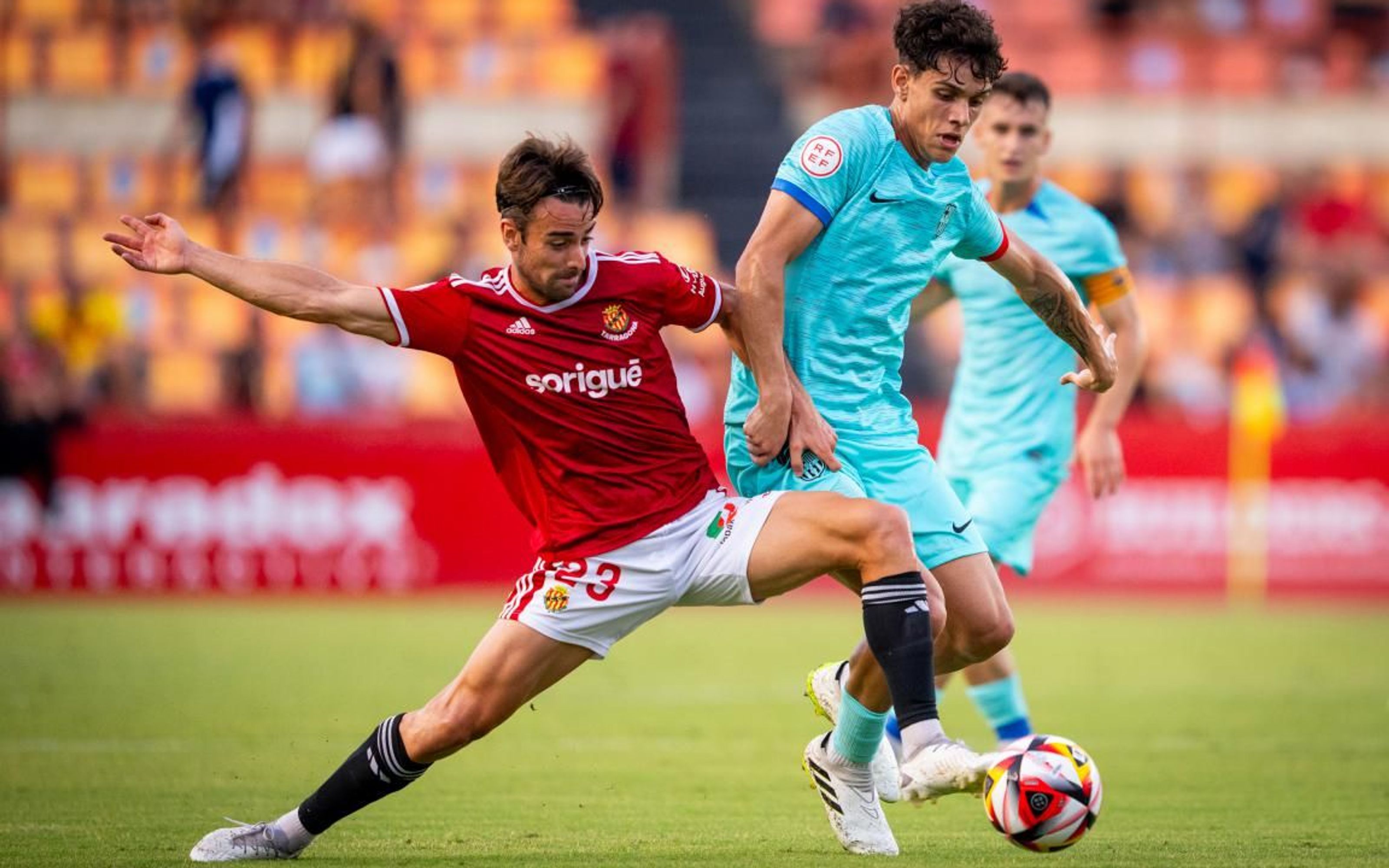 La derrota contra el Nàstic, en imágenes