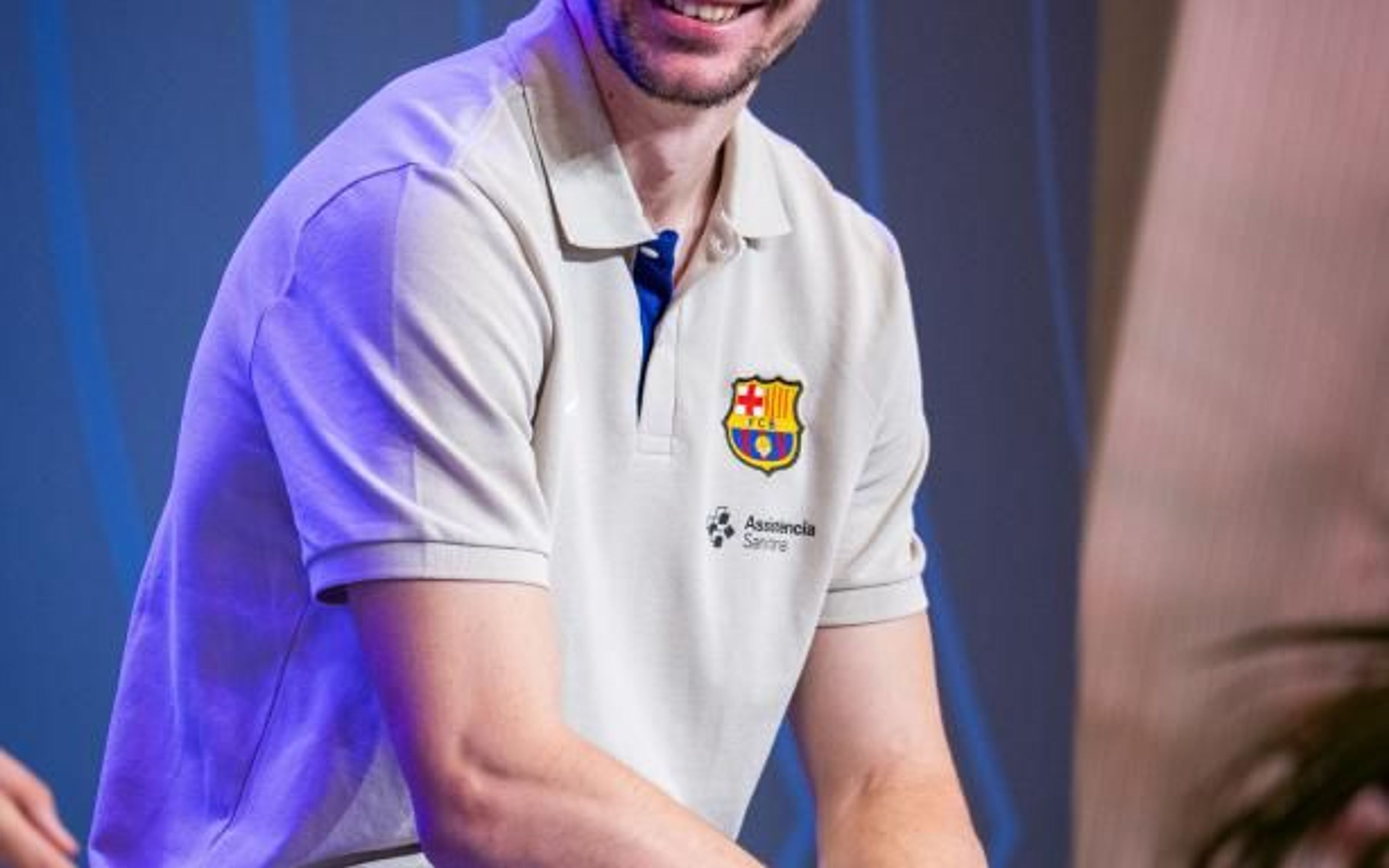 Presentation of the four new Barça basketball signings