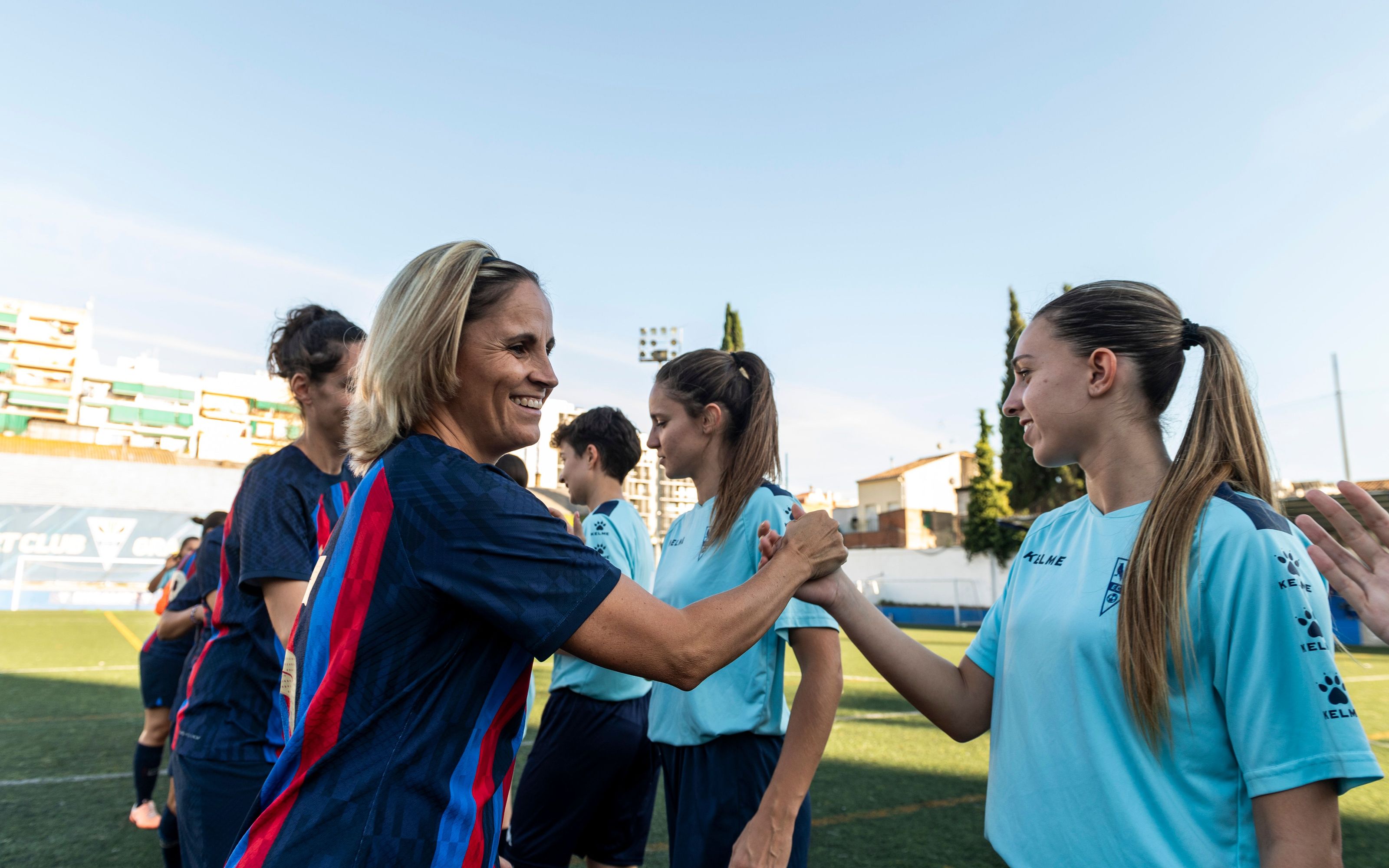 Partido AJ FCB Femenino en Granollers