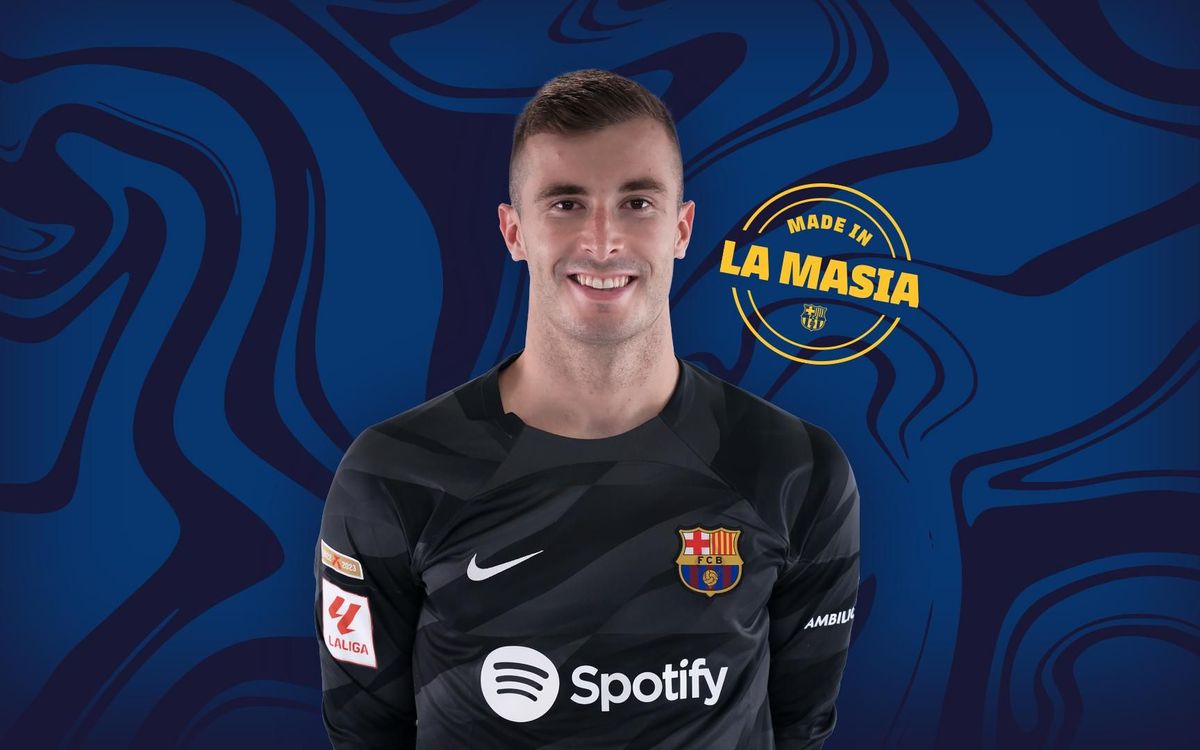 Iñaki Peña | Ficha del jugador 22/23 | Portero | Canal Oficial FC Barcelona