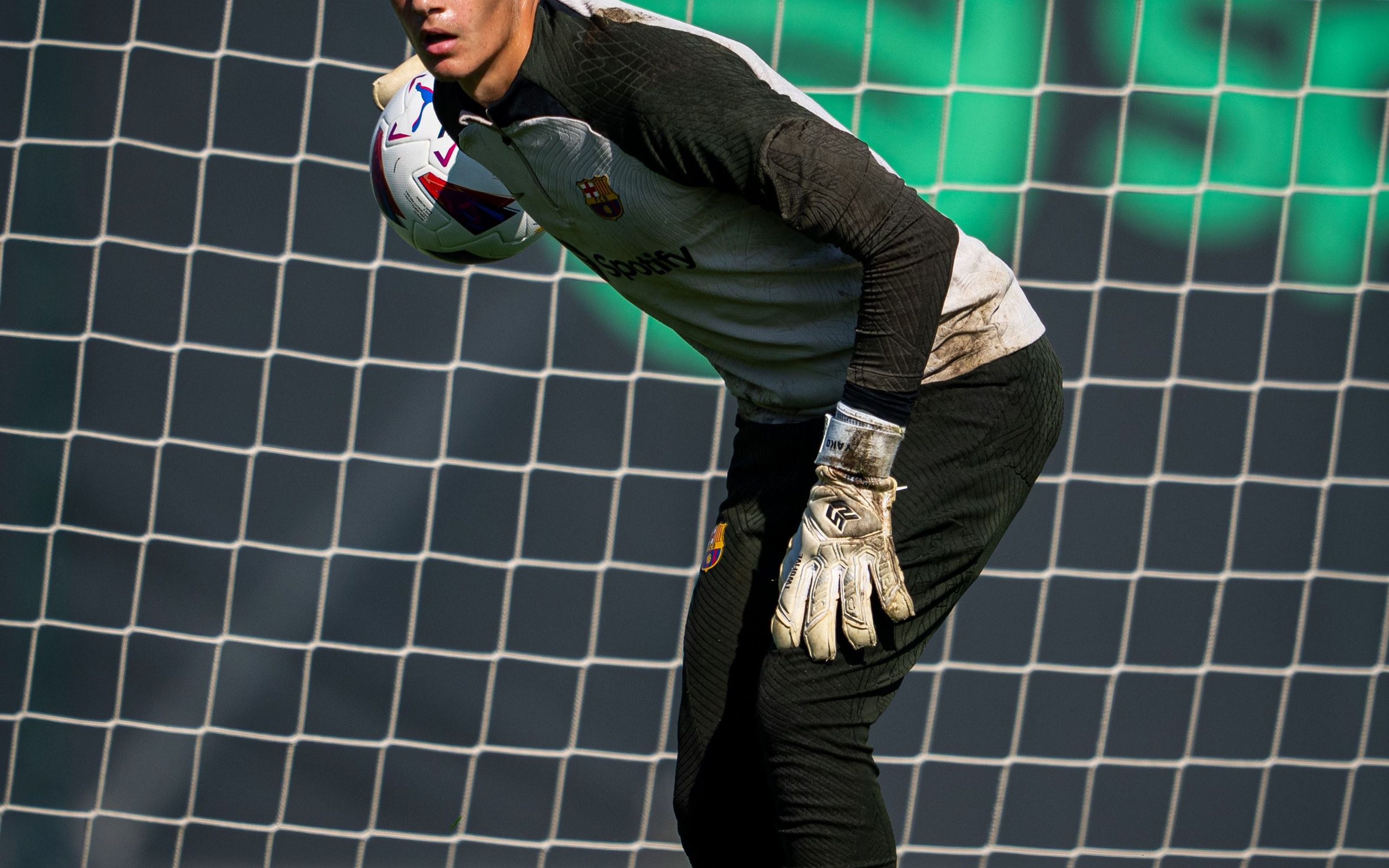 Work goes on for the first team squad