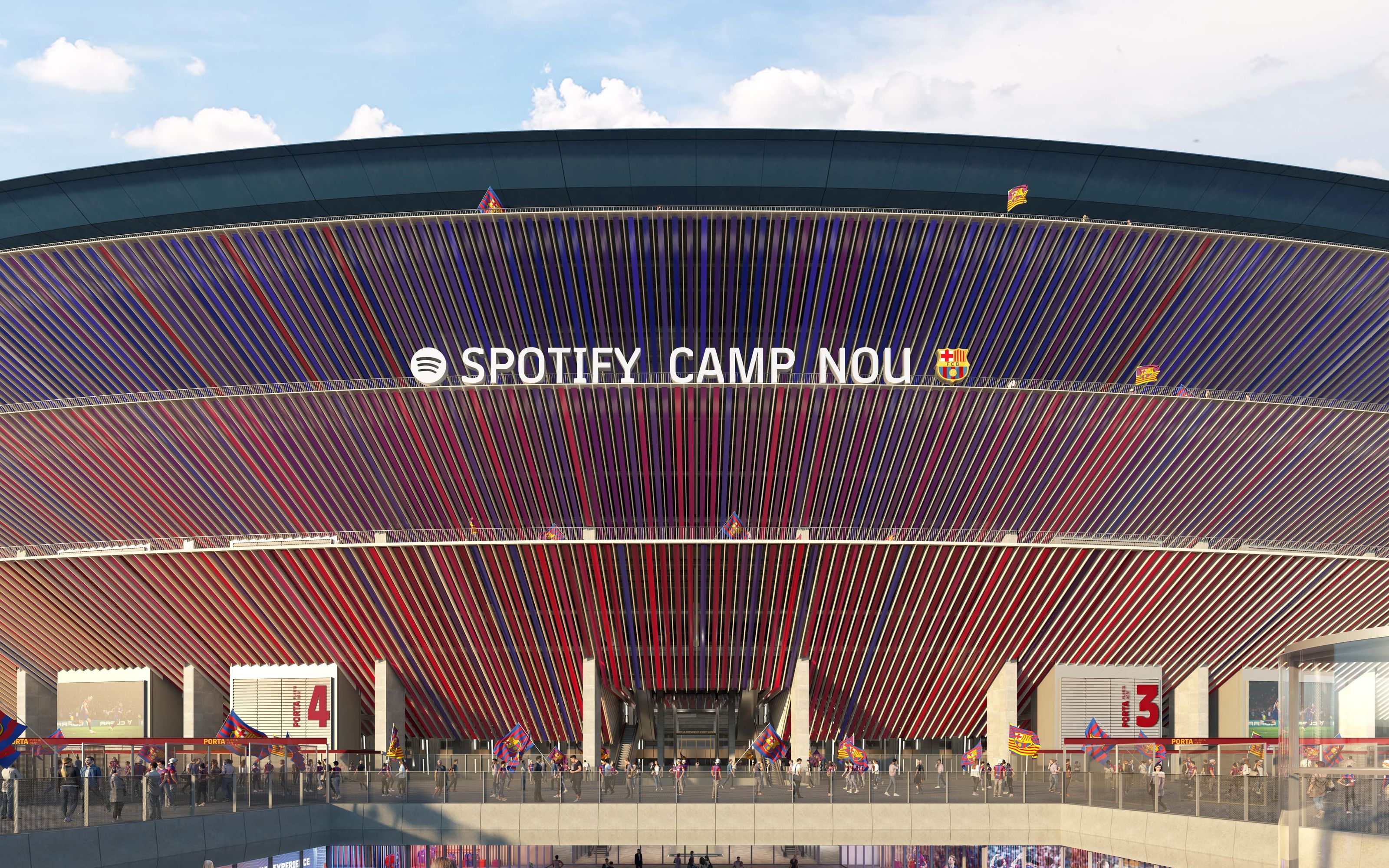 El proyecto del Spotify Camp Nou avanza según los plazos previstos