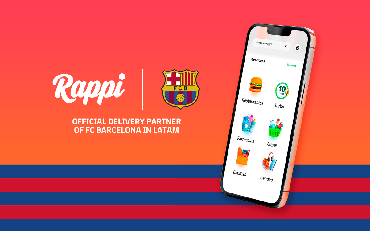 FC Barcelona teams up with Rappi, the leading home delivery company in ...