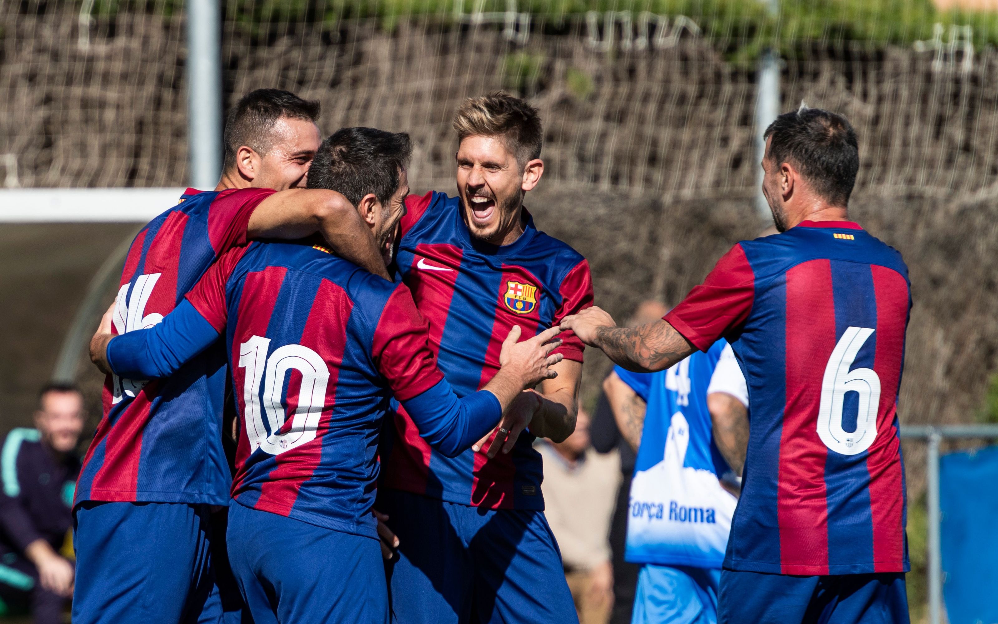 Partit Amistós Vet. La Románica CF - AJ FCB Masculí