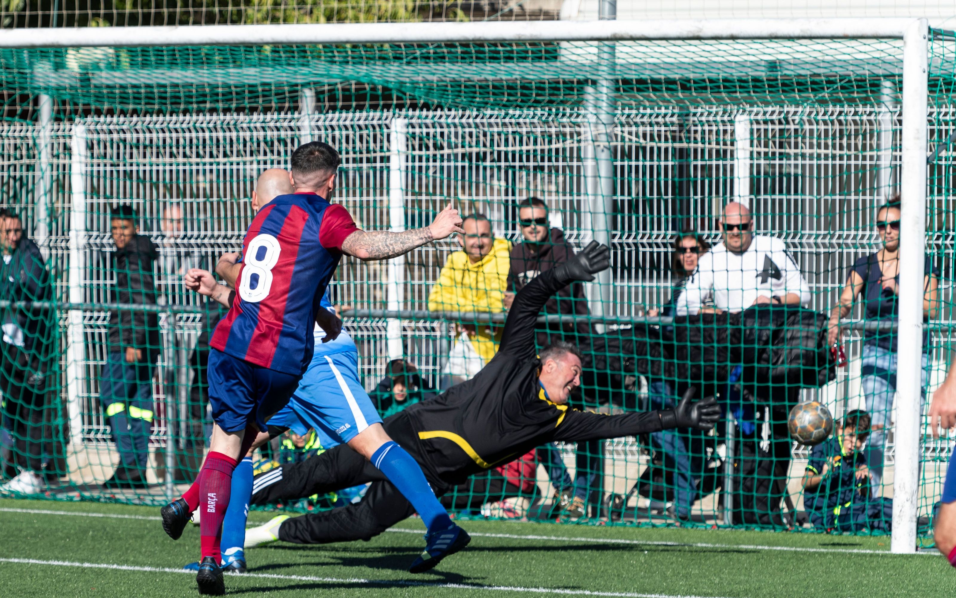 Partit Amistós Vet. La Románica CF - AJ FCB Masculí