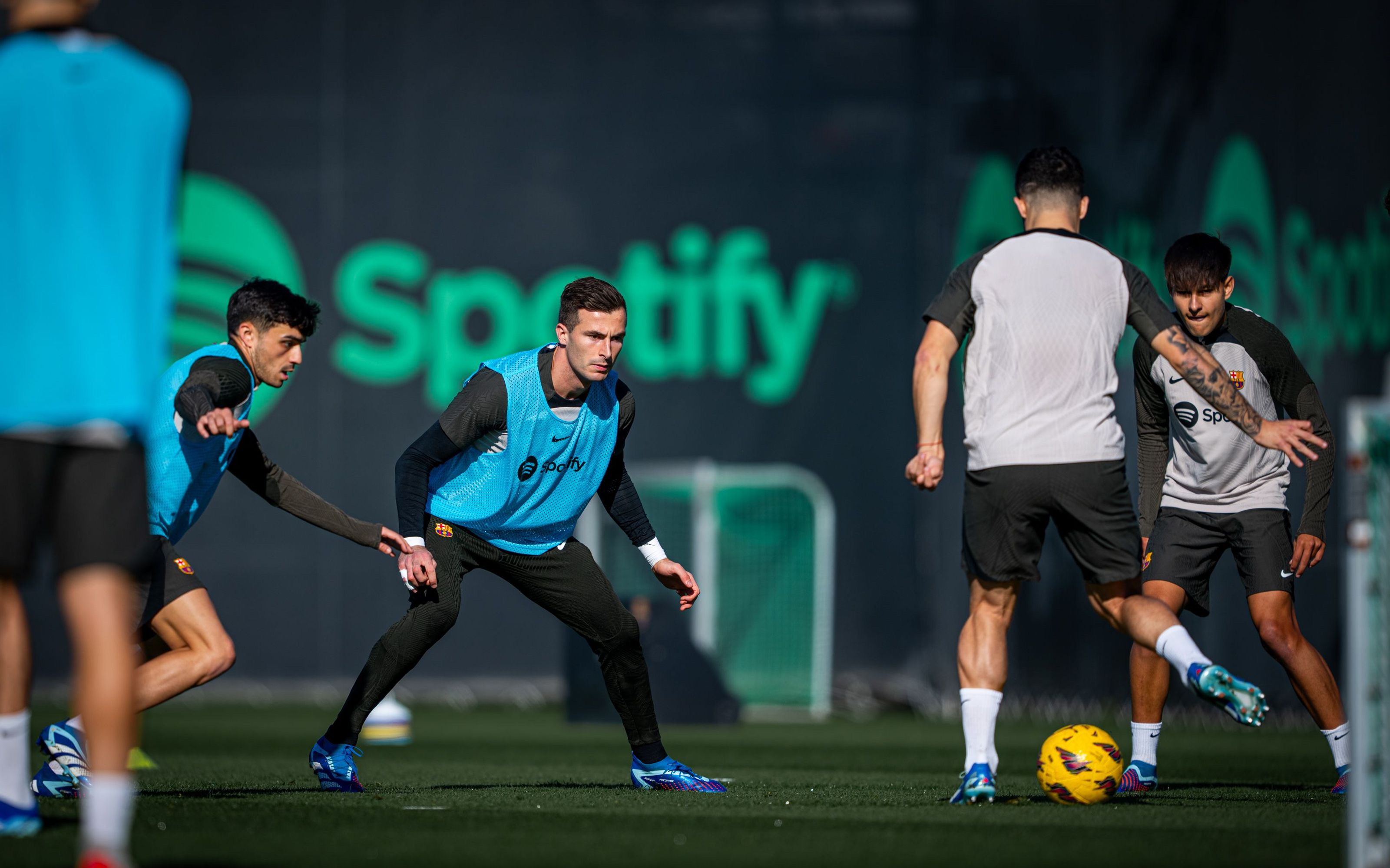 Nuevo entreno con el regreso de algunos internacionales