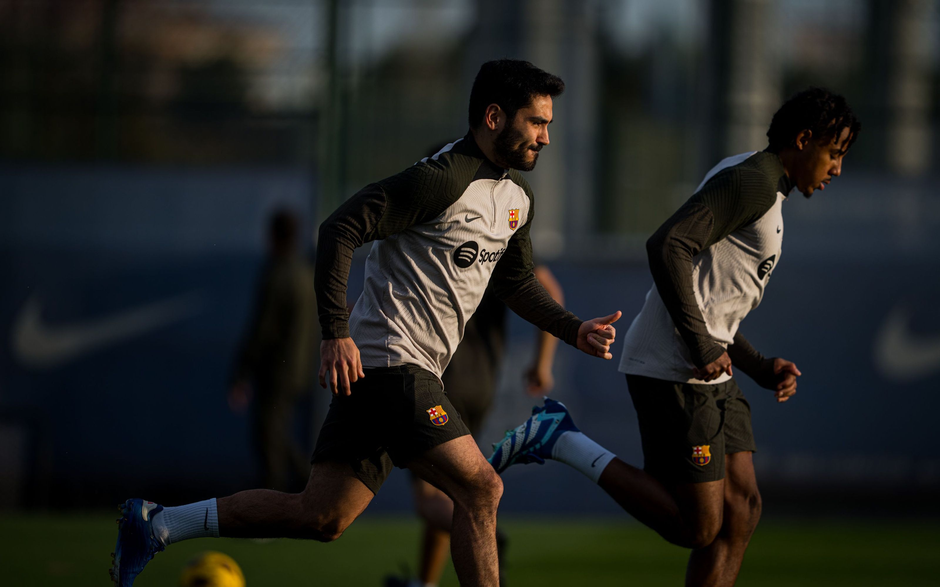 Friday's training session at the Ciutat Esportiva