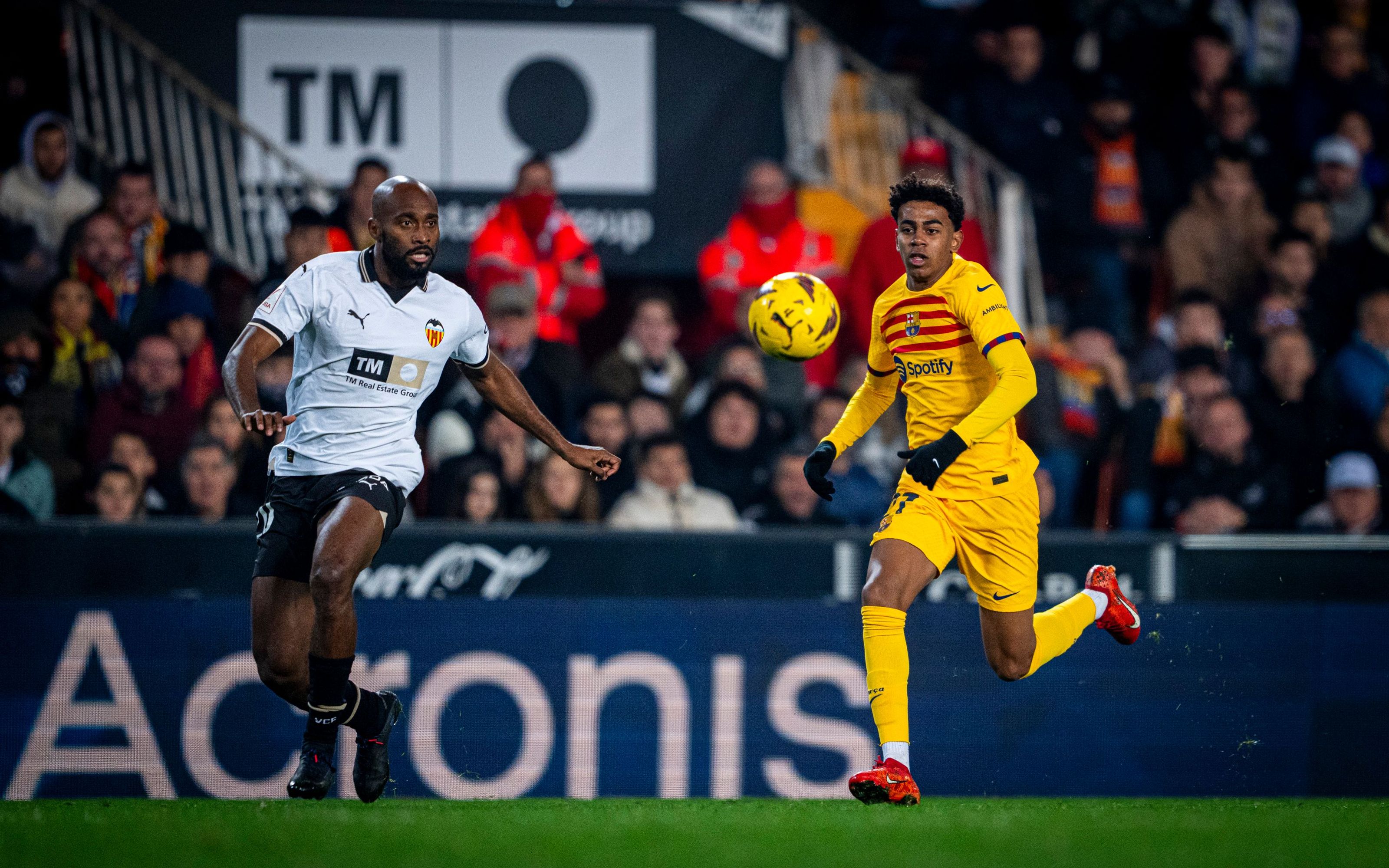 Photos from the draw against Valencia