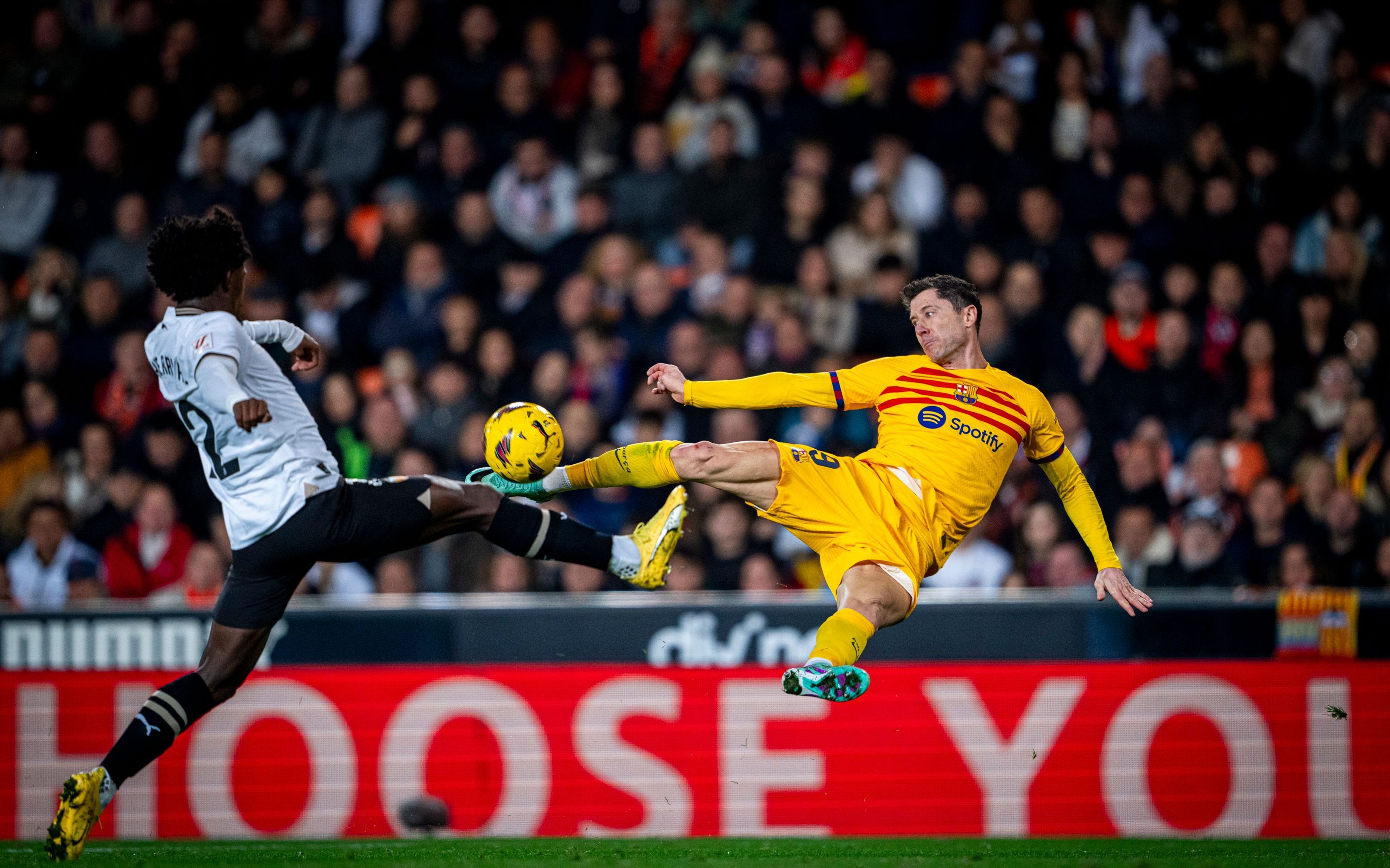 Photos from the draw against Valencia