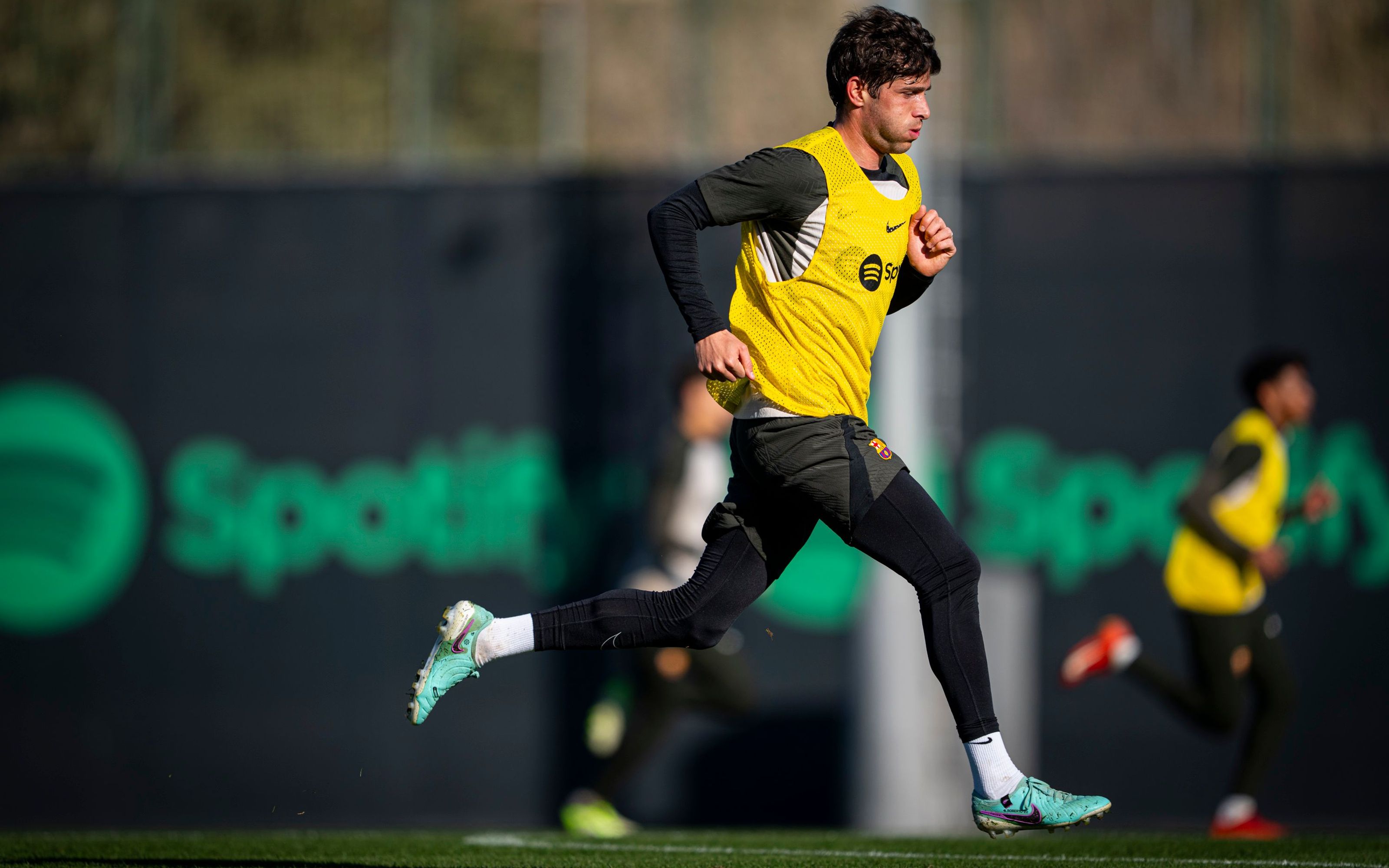 Recovery session after Valencia draw