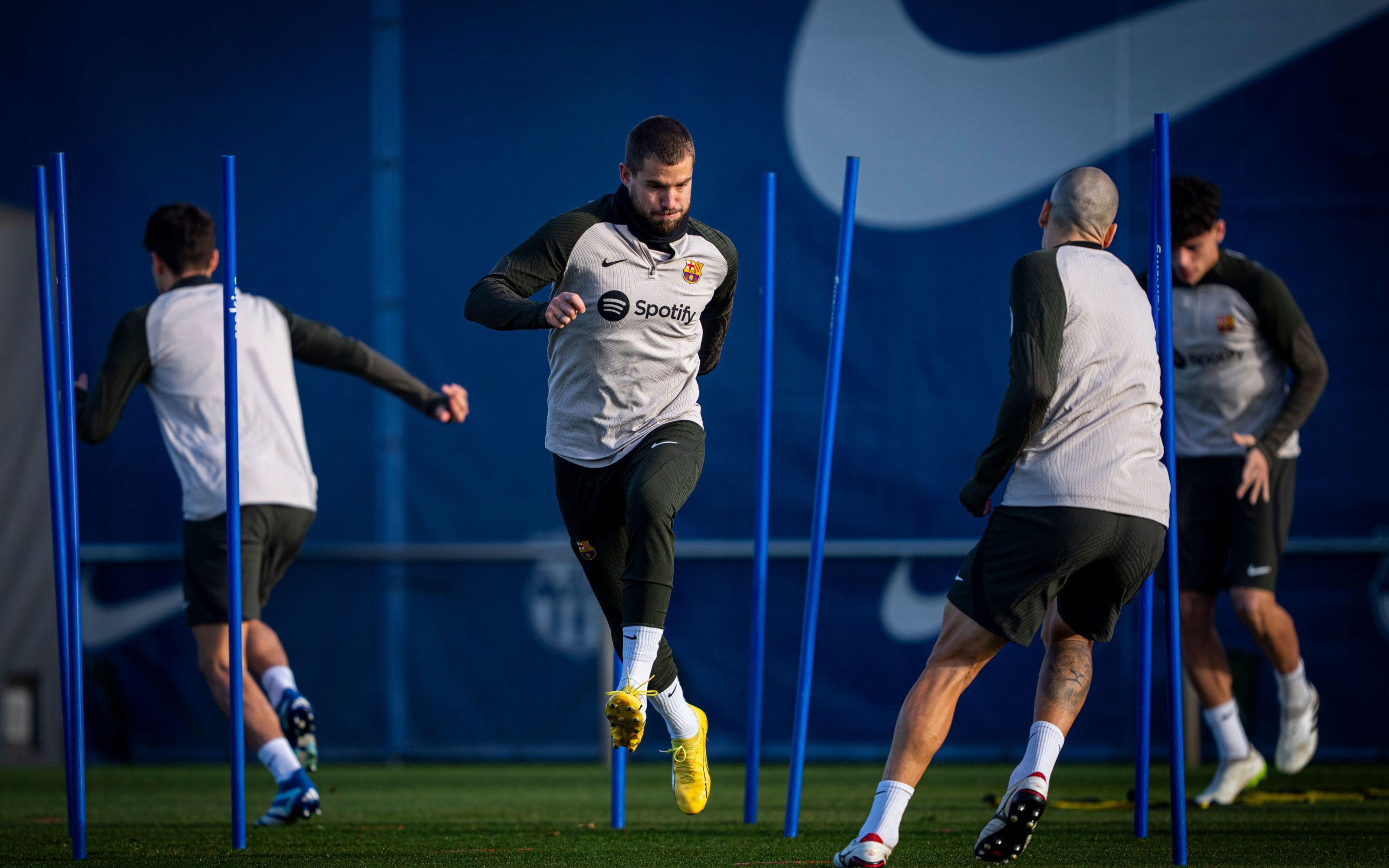 Training for Las Palmas