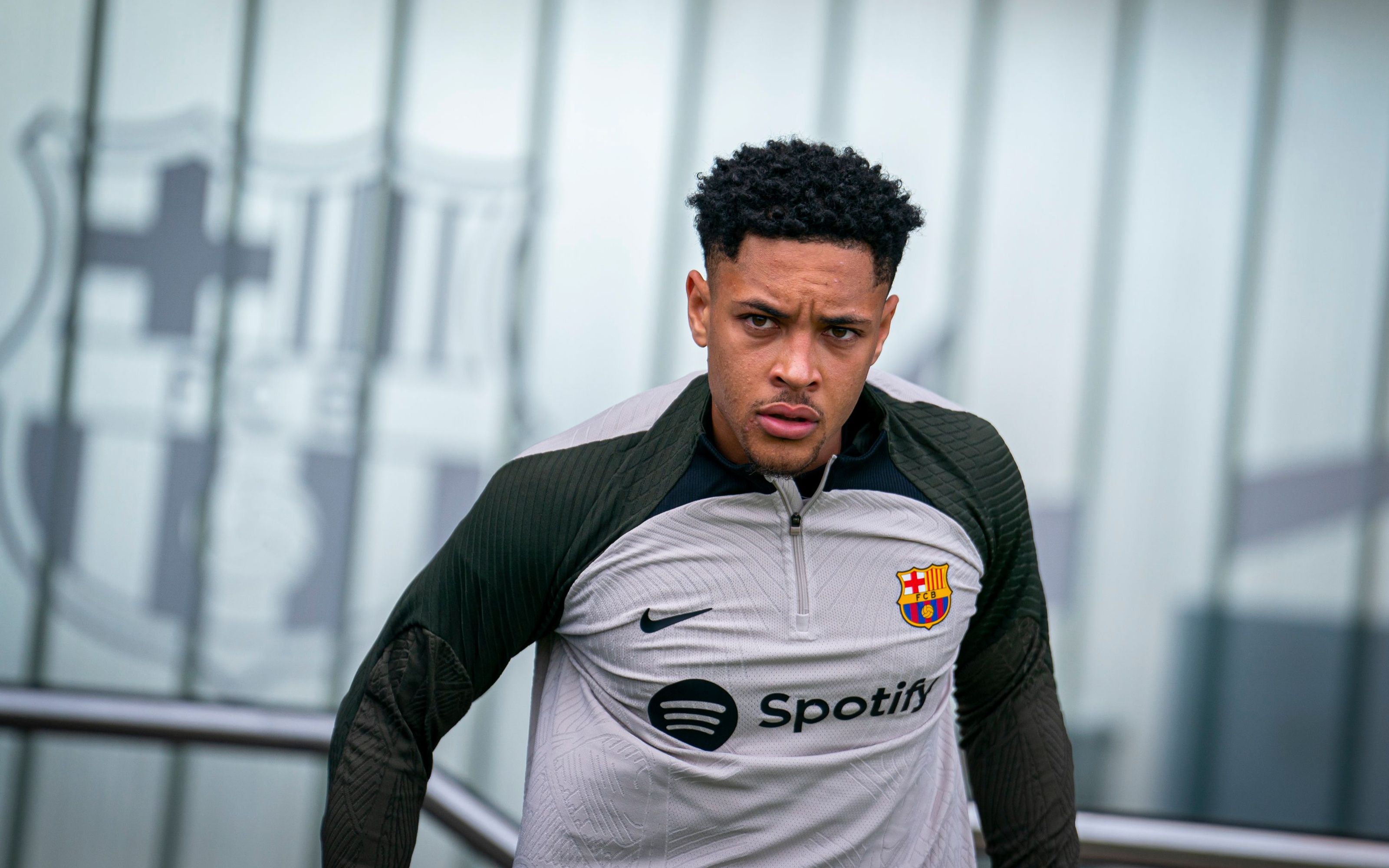 Training after the Las Palmas win