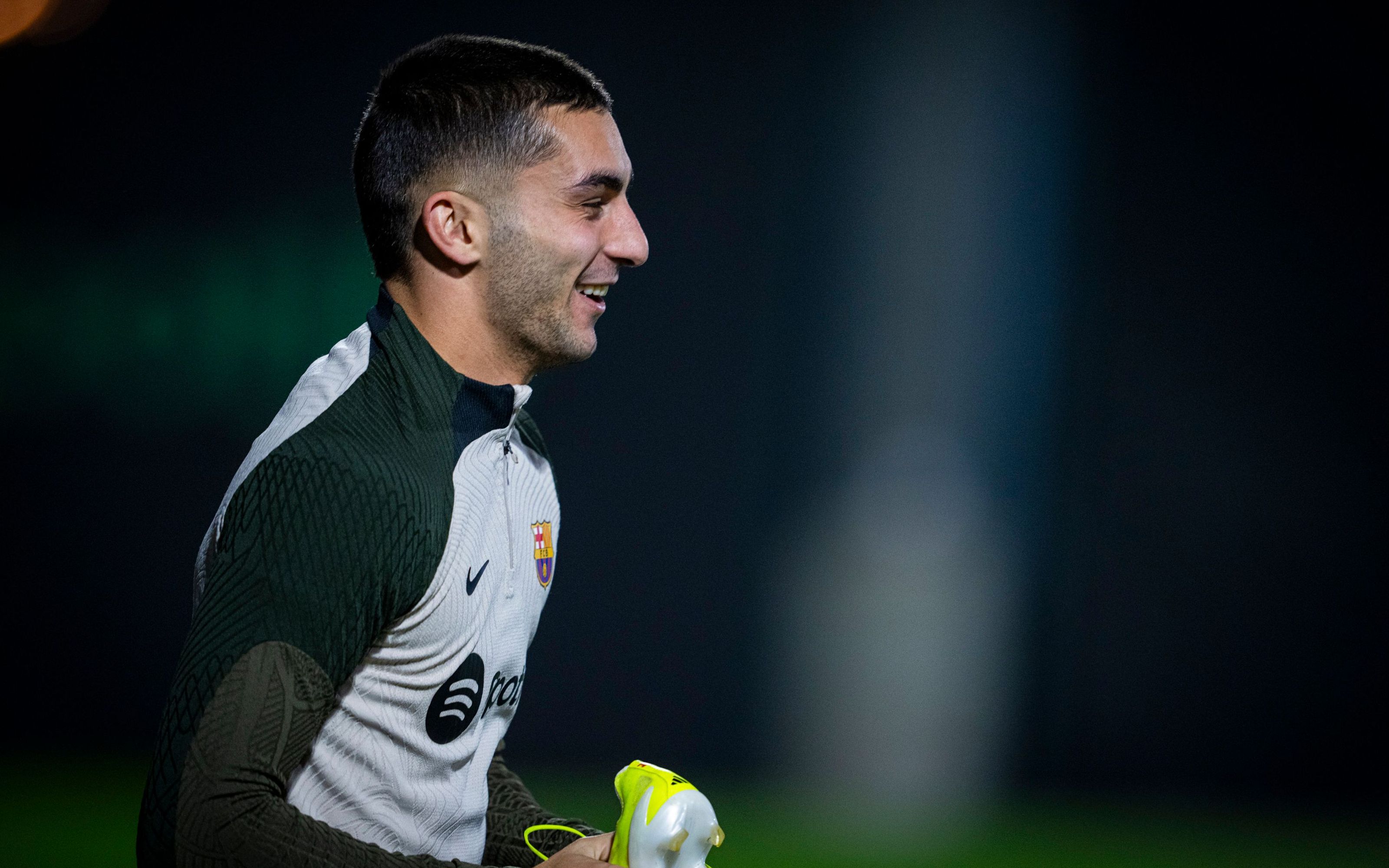 Último entrenamiento antes del debut en la Copa