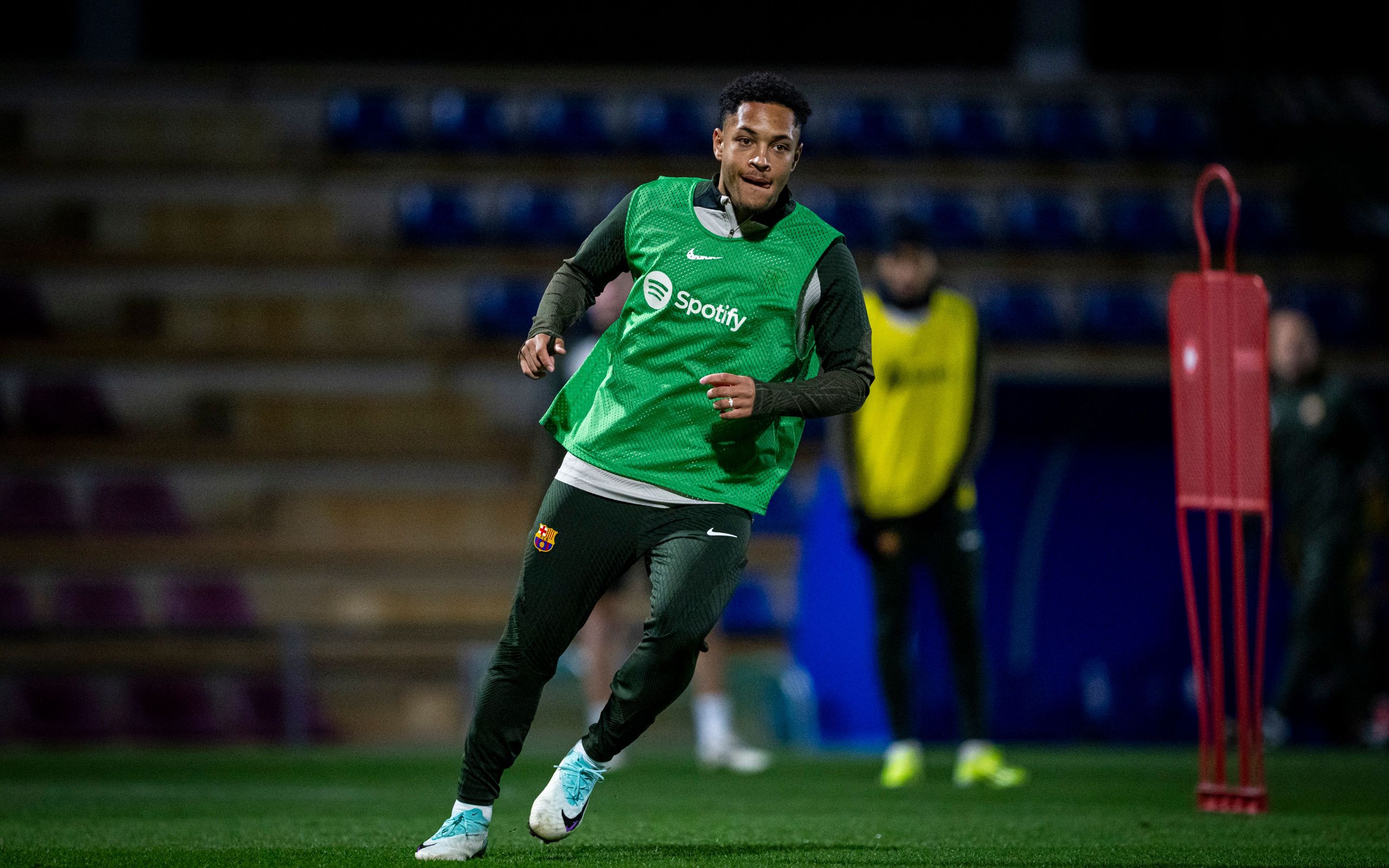Último entrenamiento antes del debut en la Copa