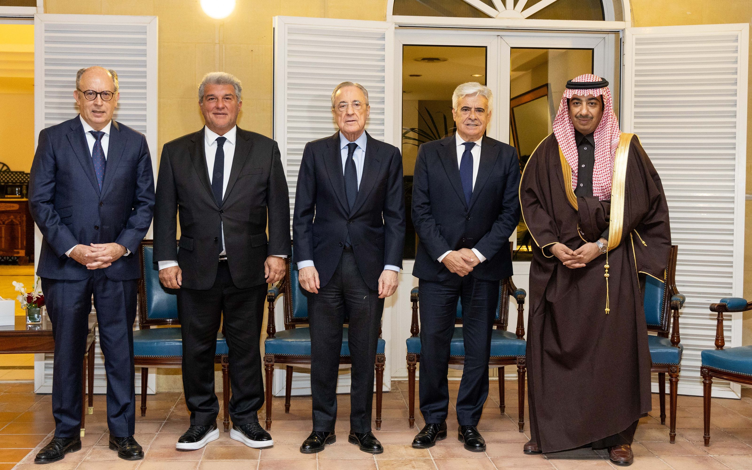 Clásico visit to Riyadh Embassy