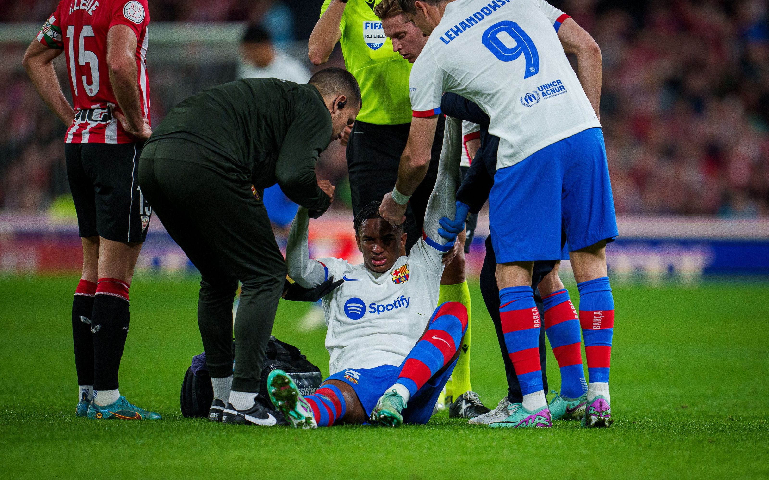 The best photos from the game in San Mamés