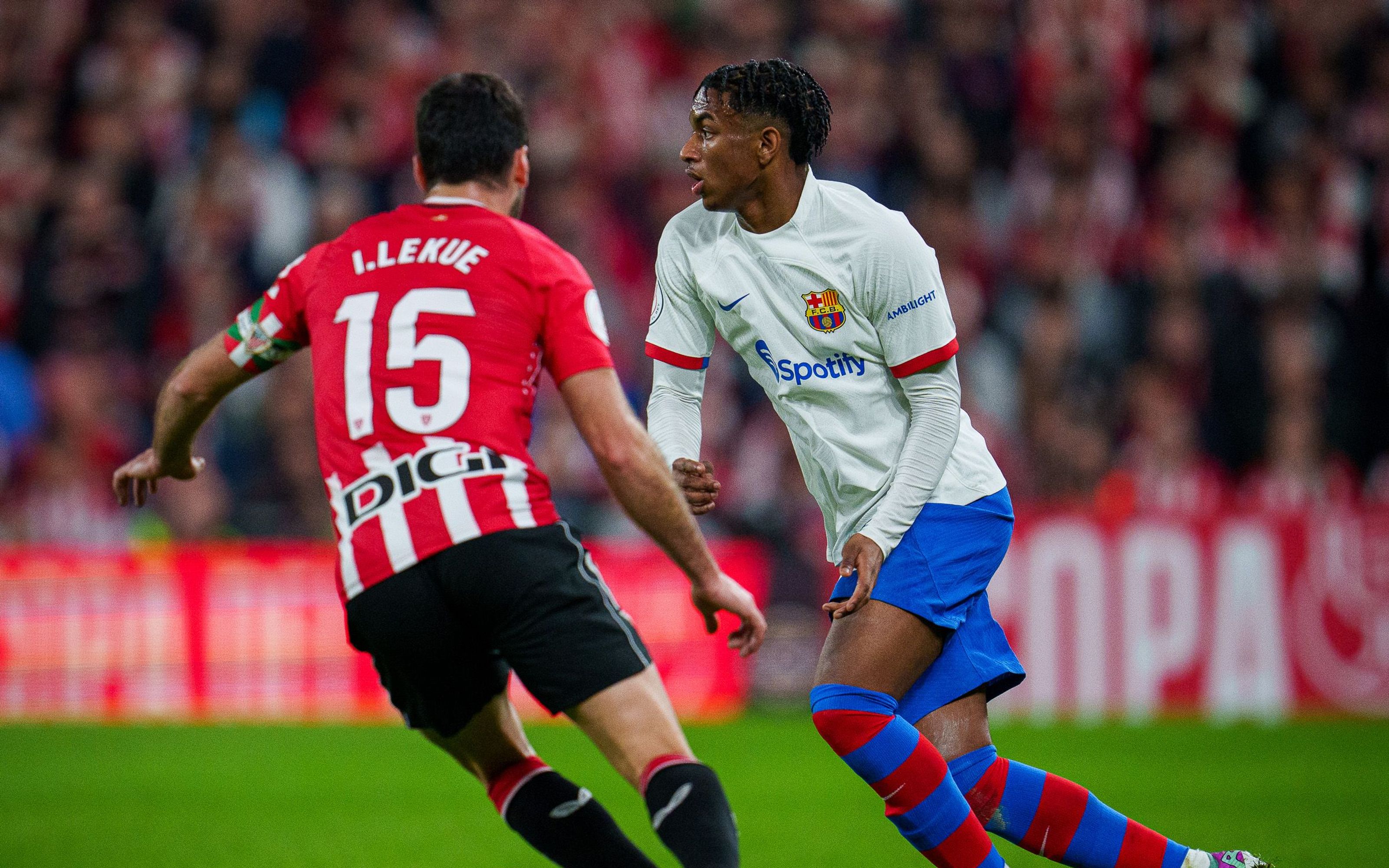 The best photos from the game in San Mamés