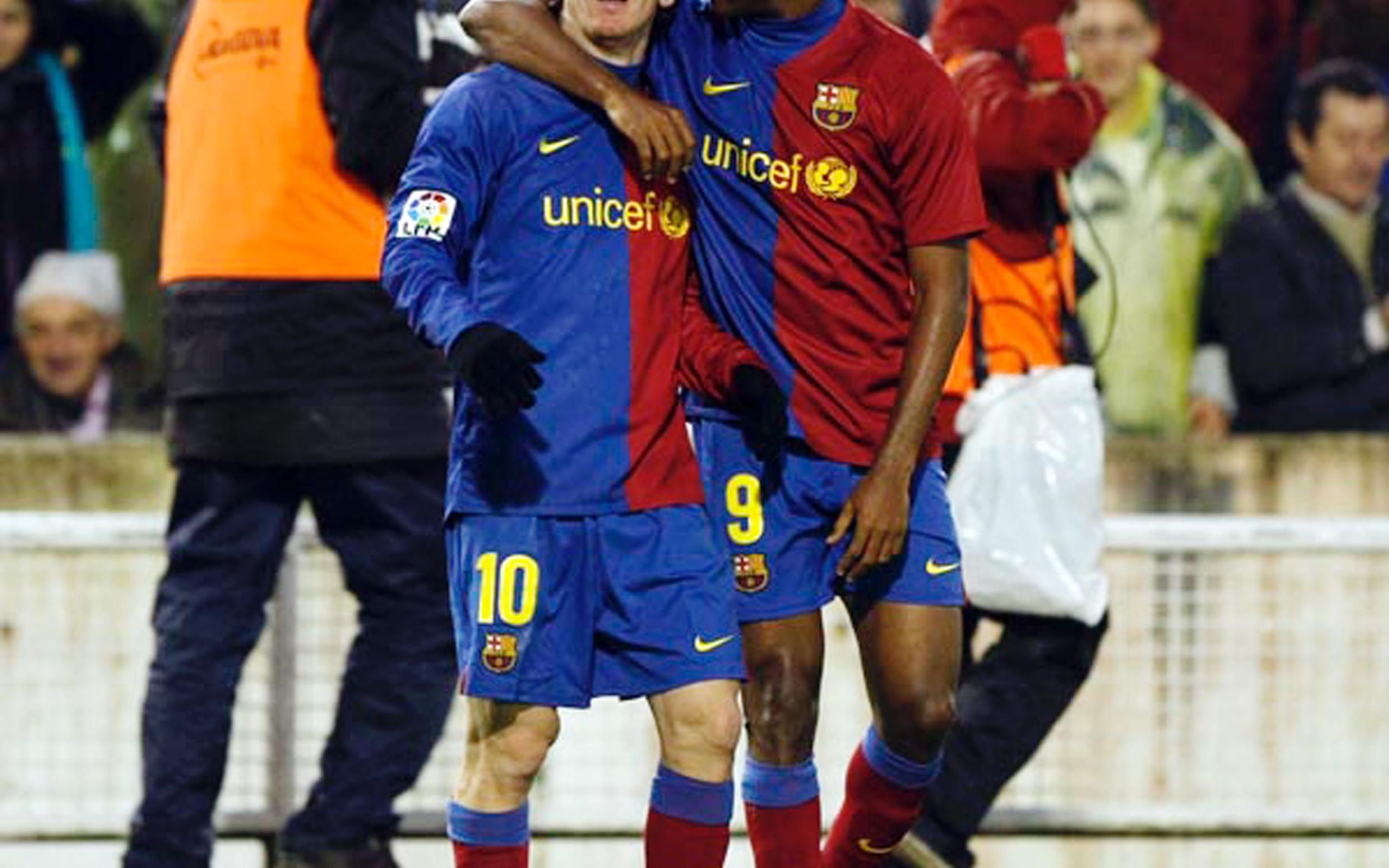 Photos of Barça's 5,000th goal in LaLliga