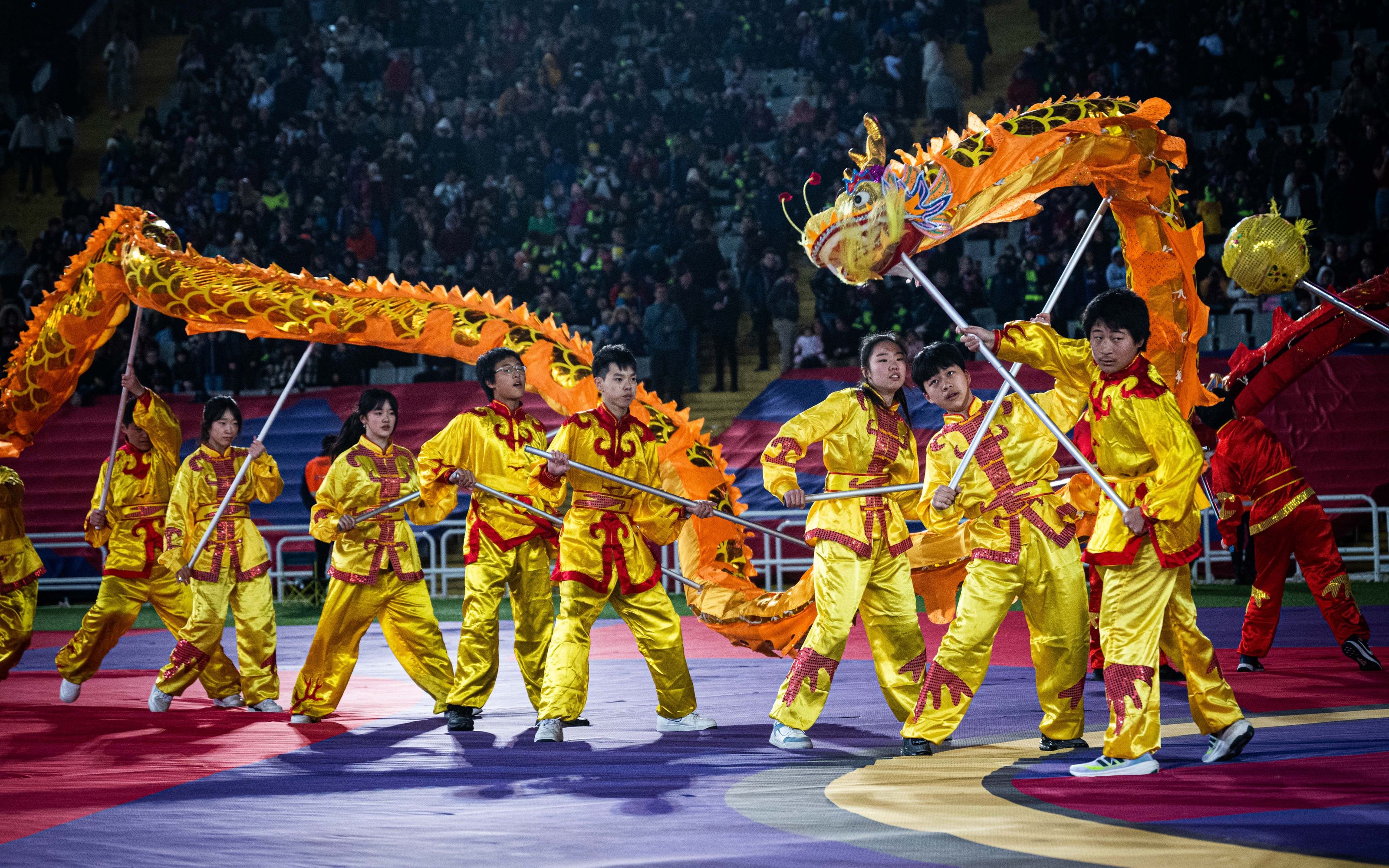 How the Year of the Dragon came to the Estadi Olímpic
