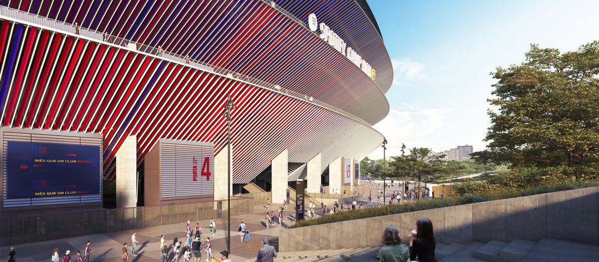 New projections of the future stadium