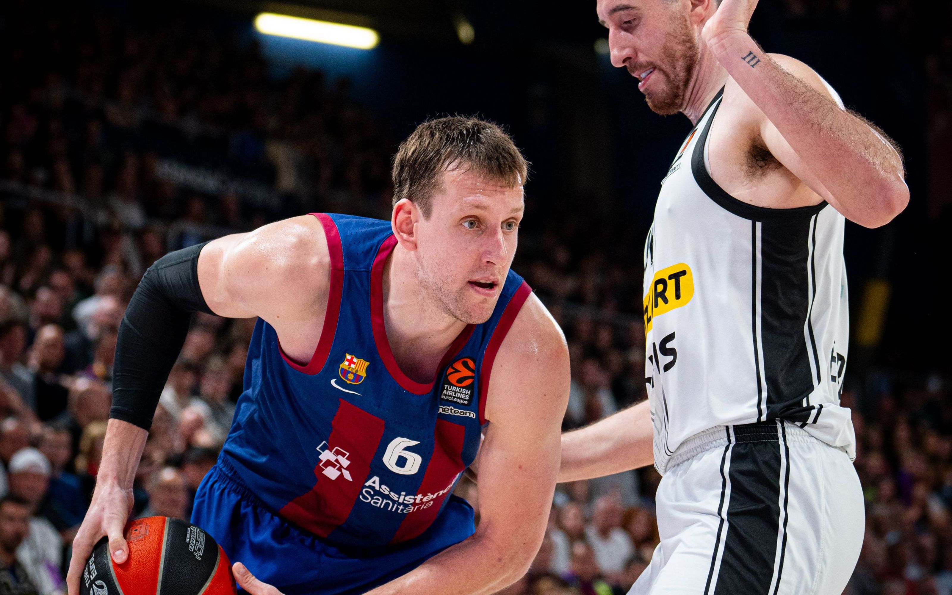 El Barça - Partizán, en imágenes