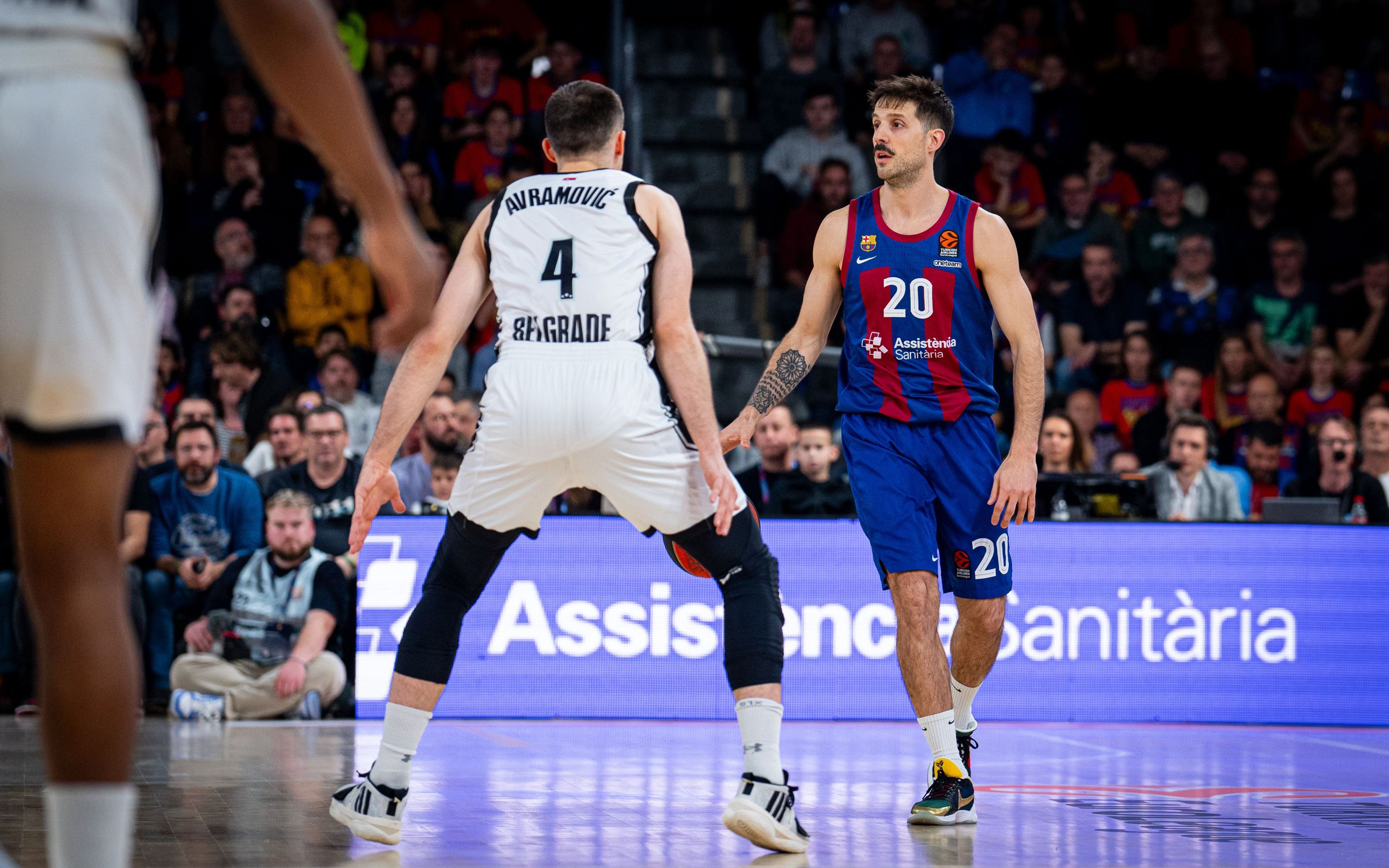 El Barça - Partizán, en imágenes