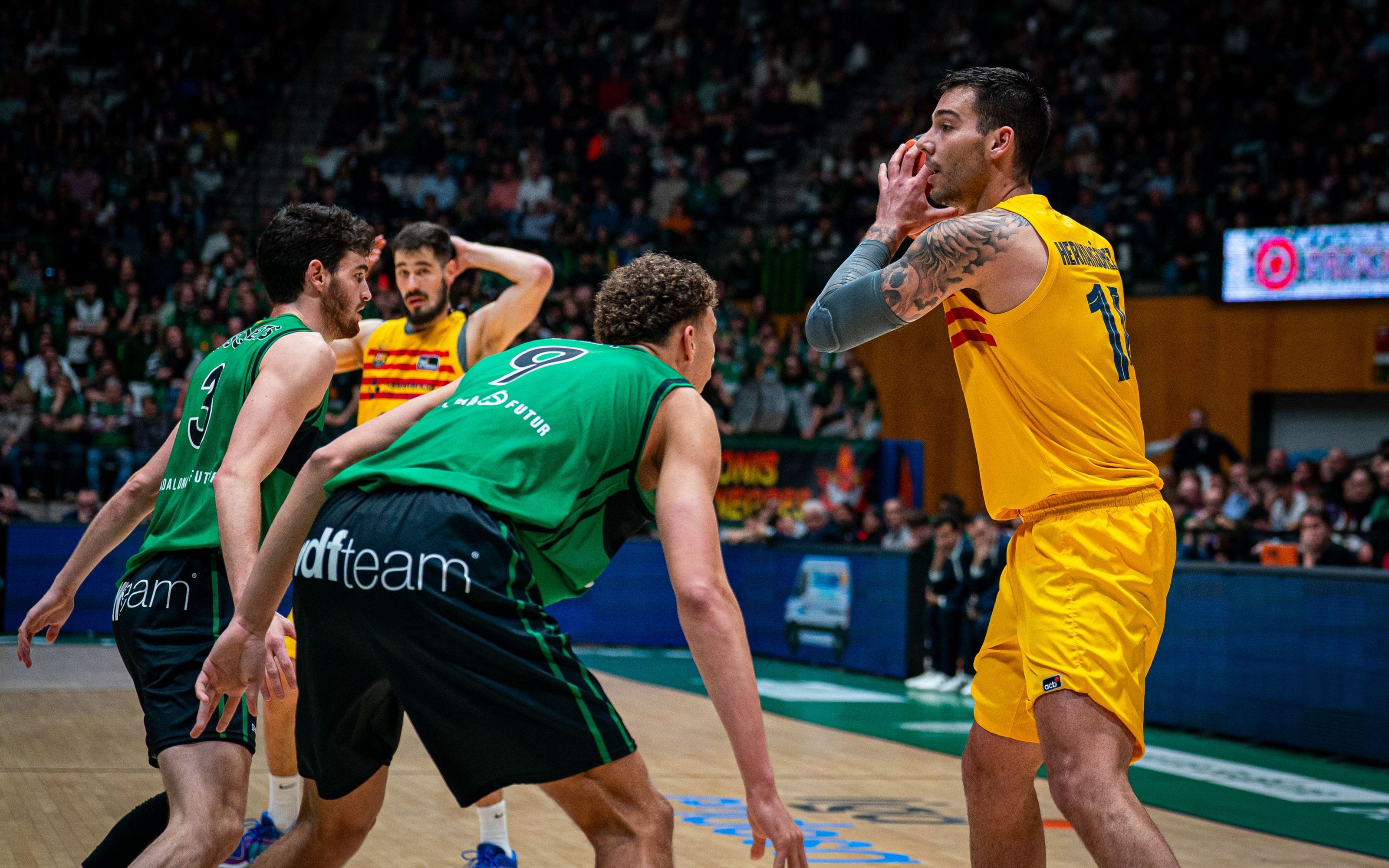 Victory in the basketball derby