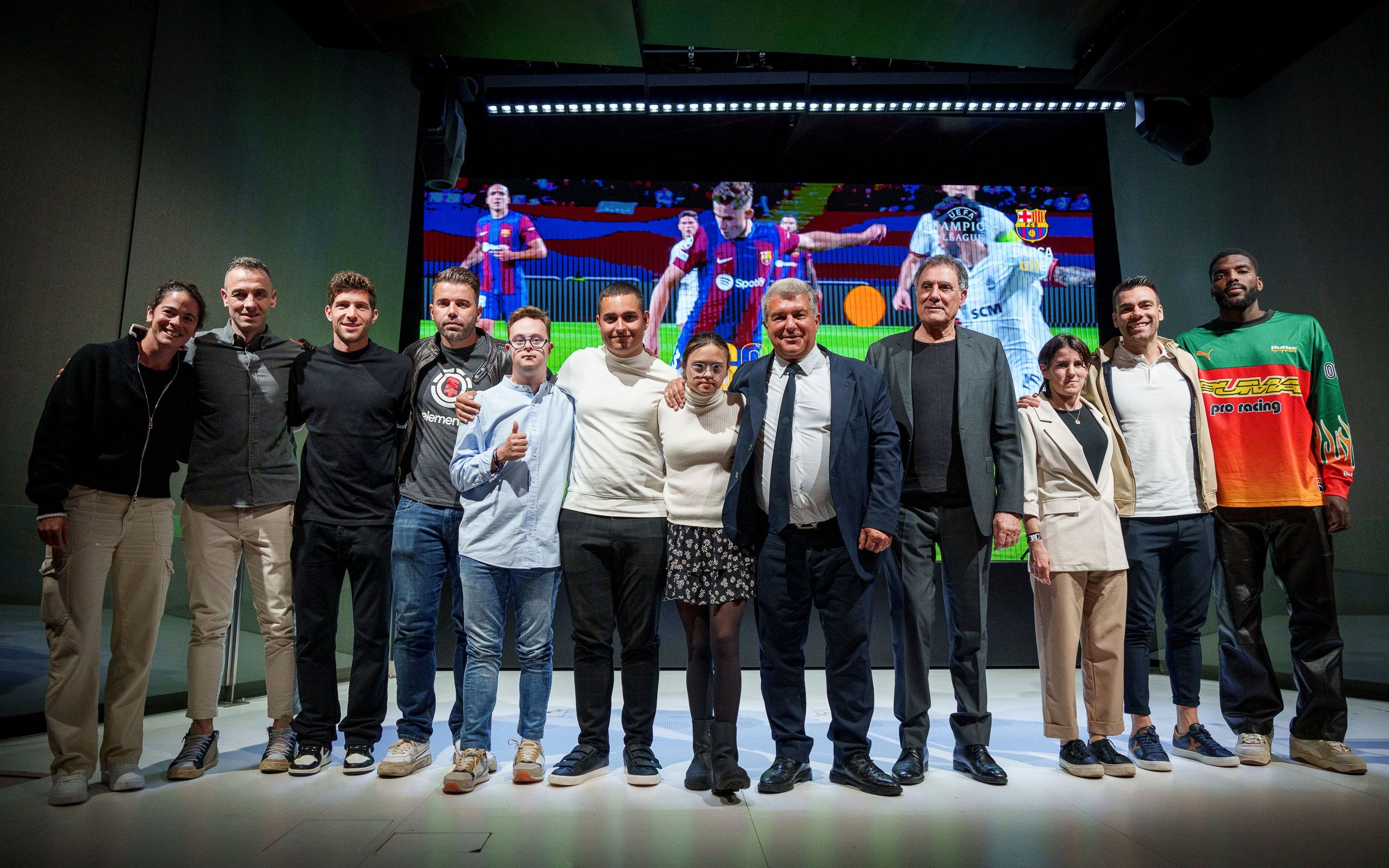 Photos from the Barça One premiere