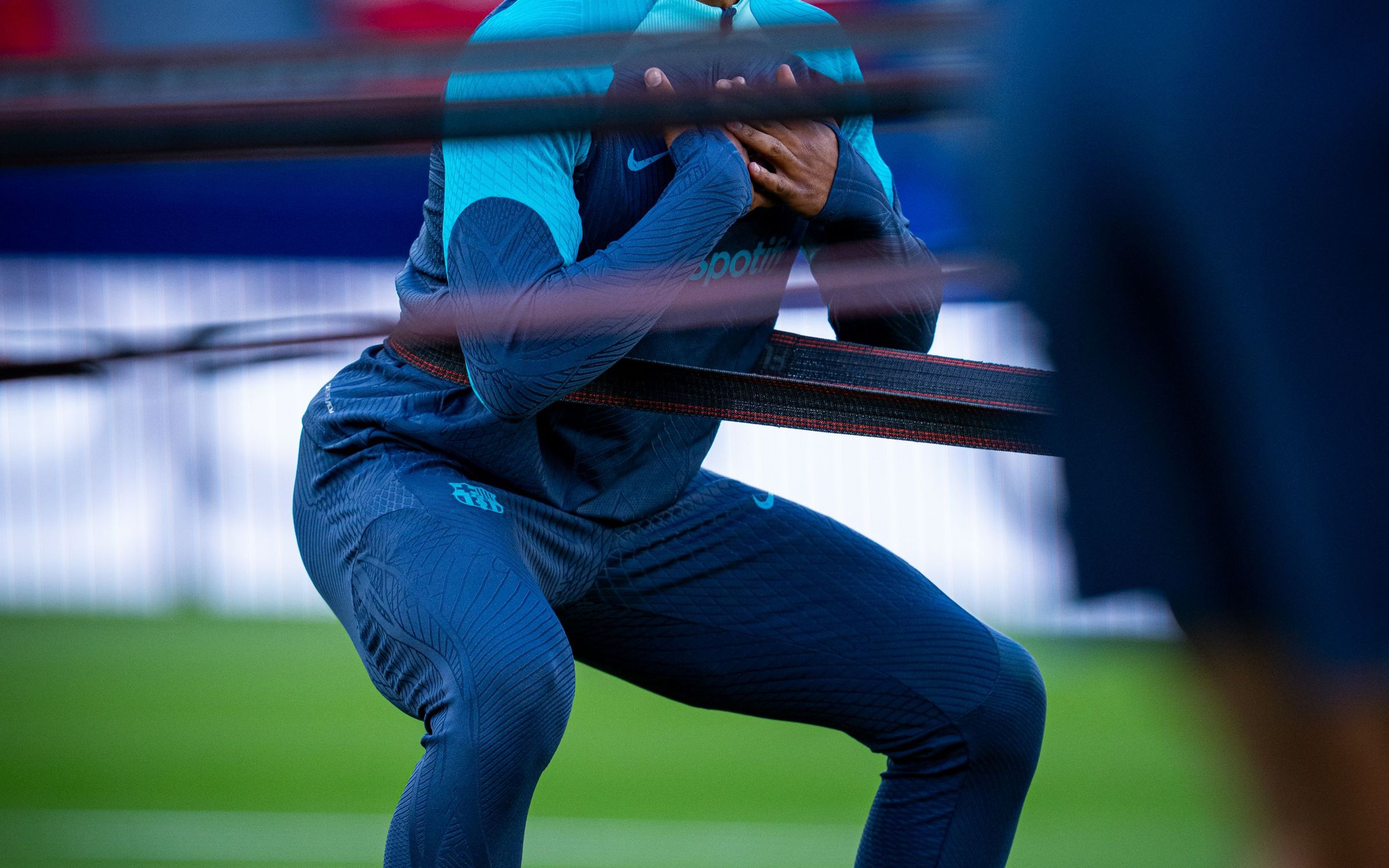 Les millors fotos de l'entrenament al Parc dels Prínceps