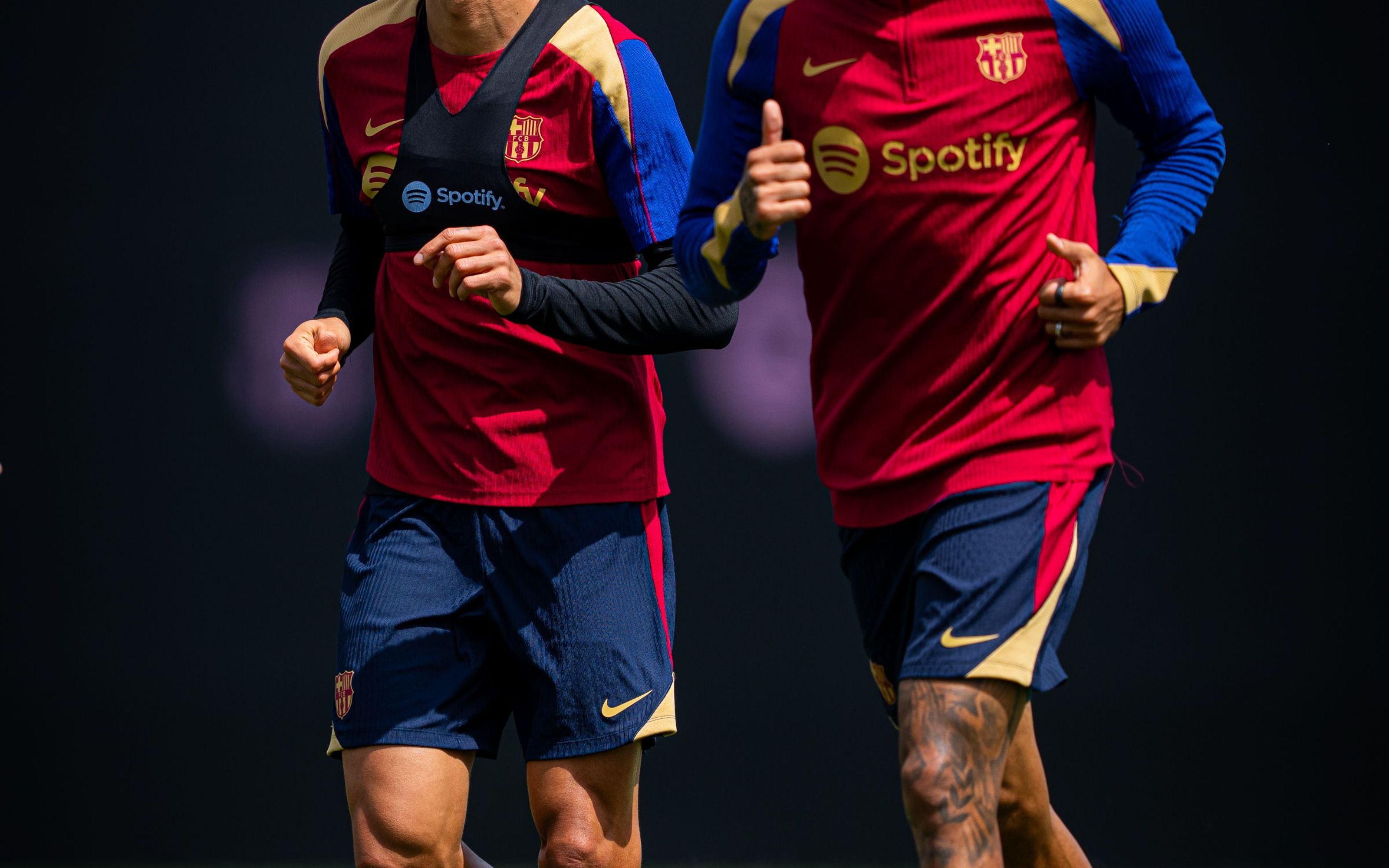 Sesión de recuperación después del Clásico