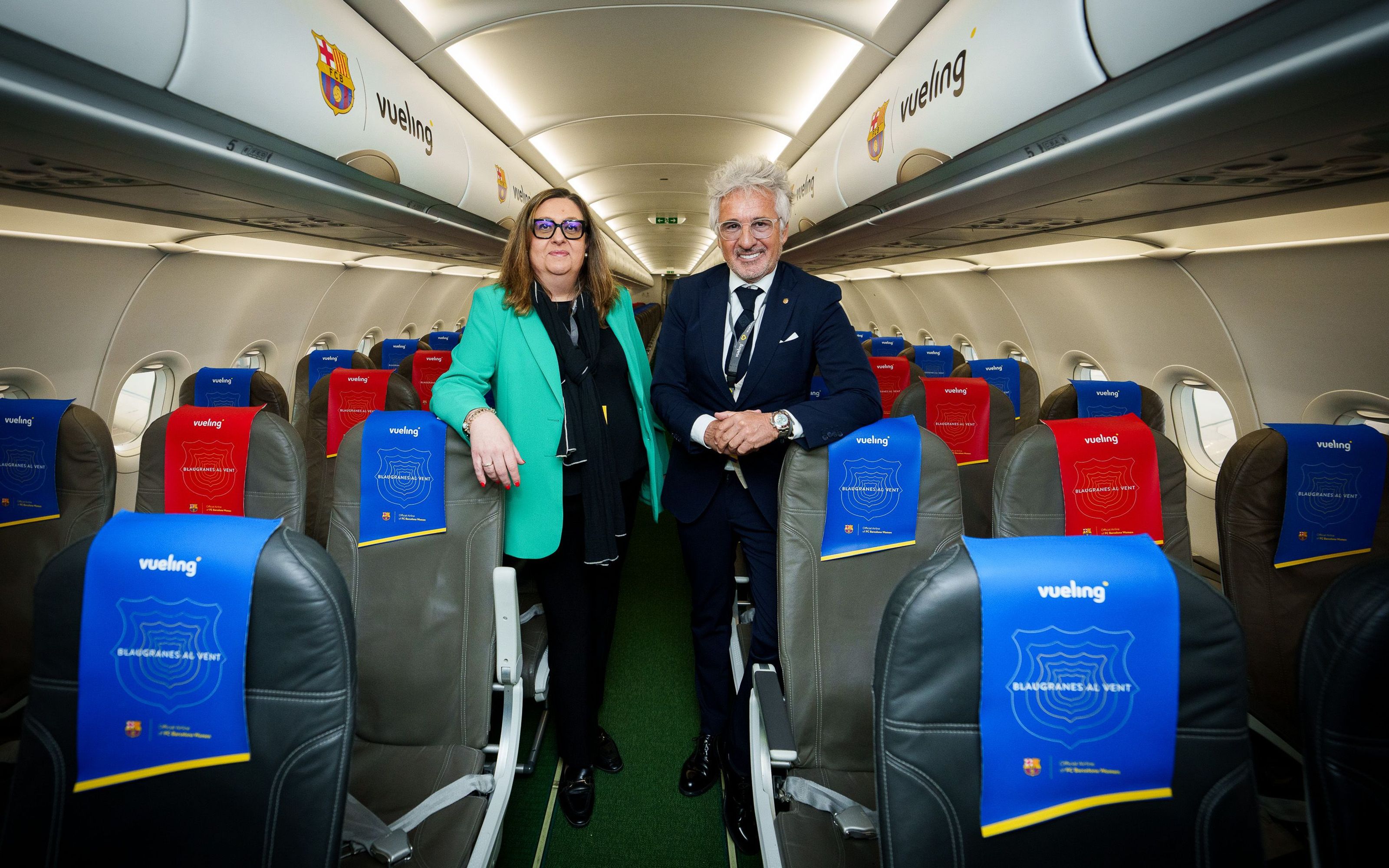 A closer look at the new Barça Women plane