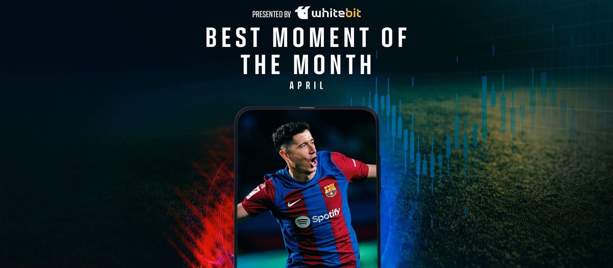 Lewandowski's hat trick best moment from April