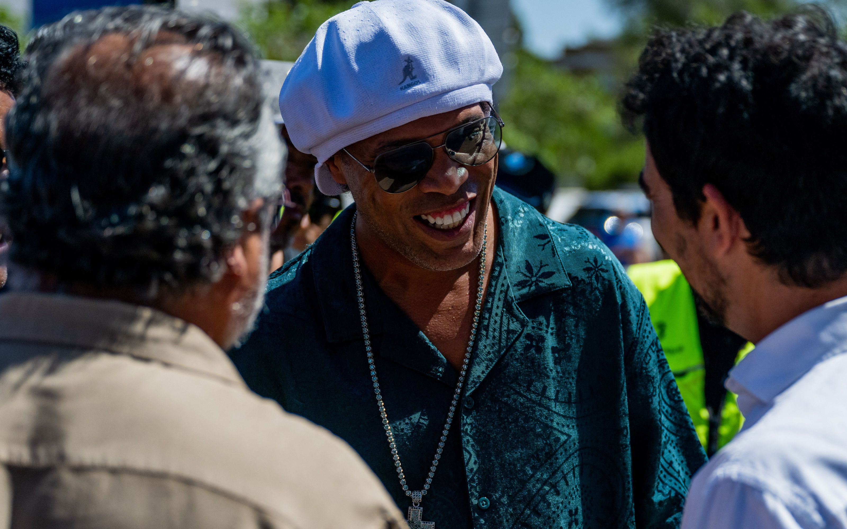 FC Barcelona and Ronaldinho open walk of fame in Castelldefels