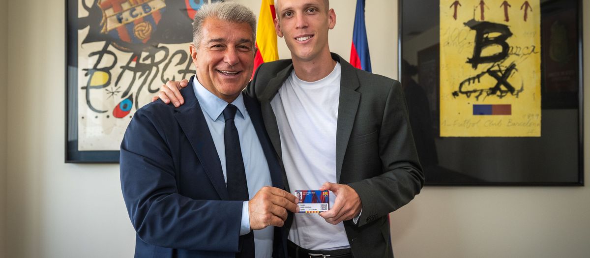 Dani Olmo signs contract