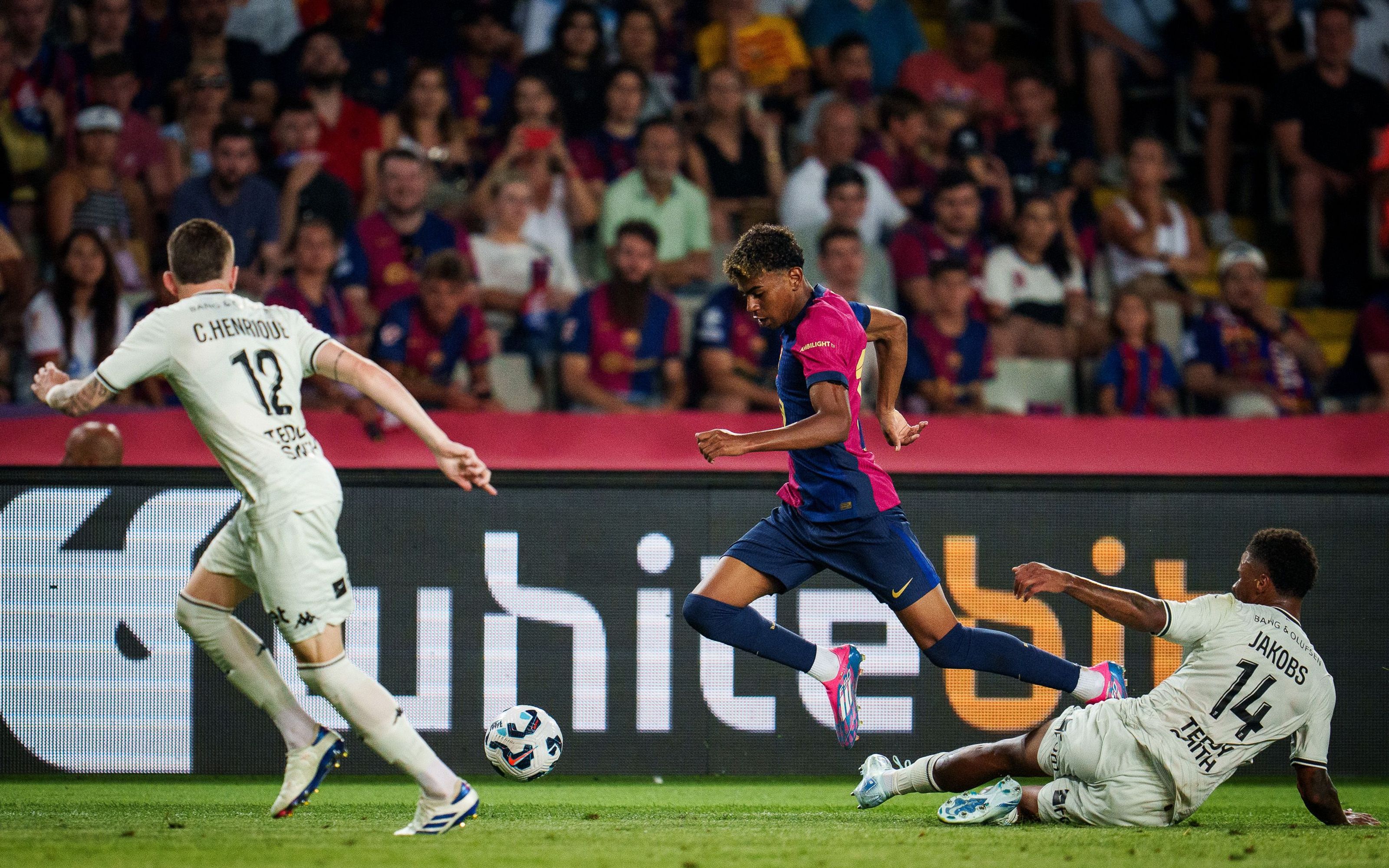 Les images de Barça - Monaco