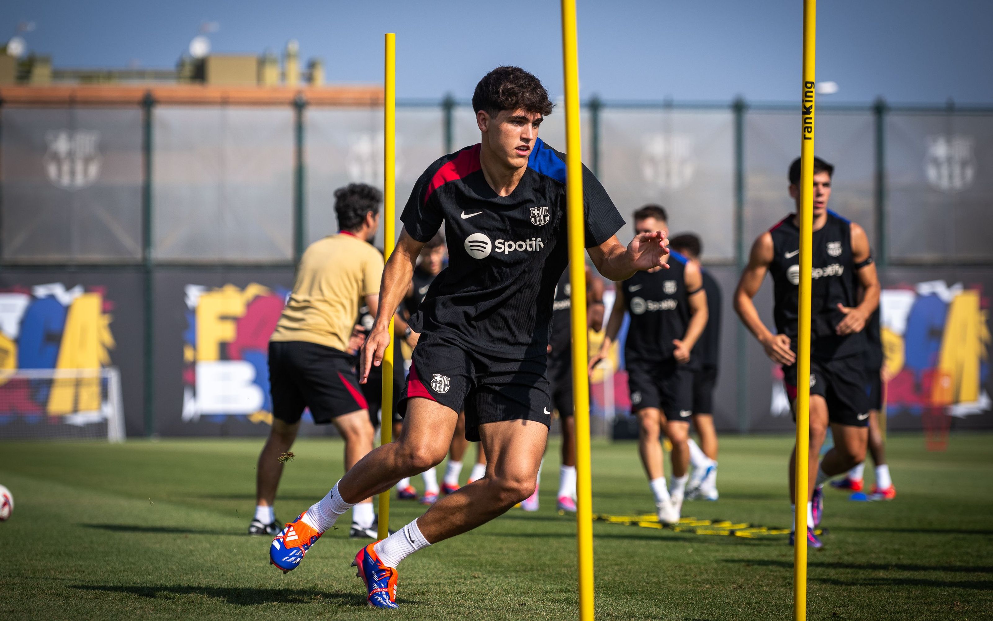 Last session before first official home fixture